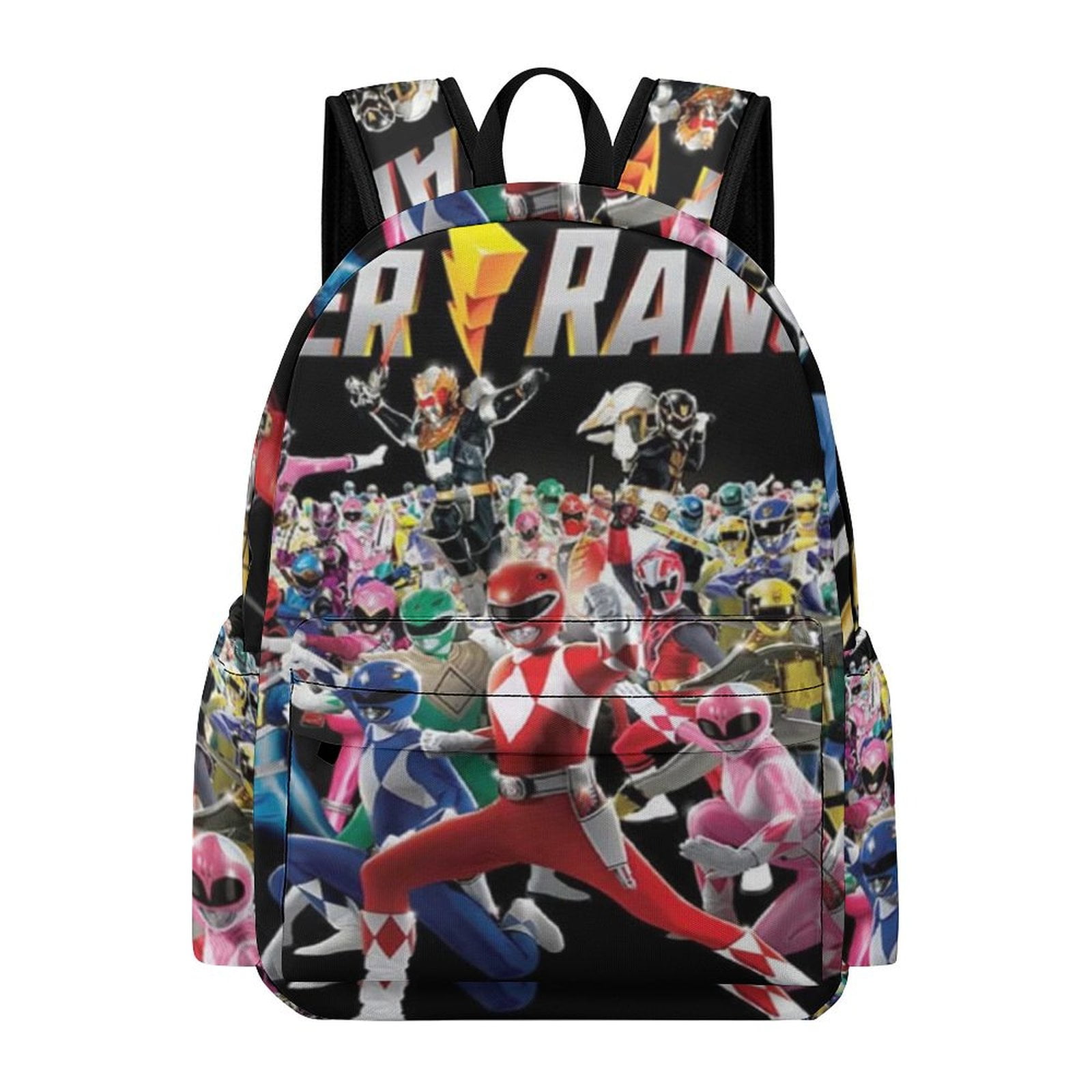 Power Rangers Characters Laptop Backpack Schoolbag Adjustable Daypack ...