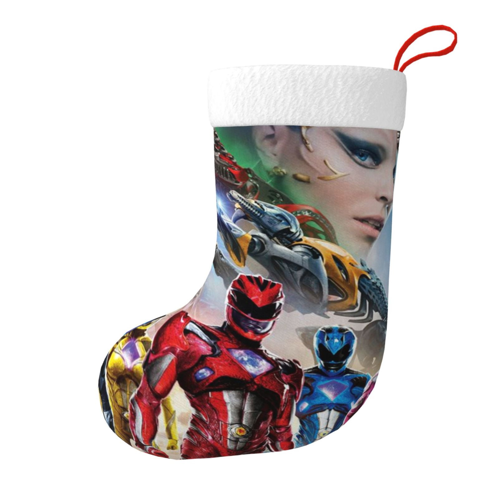 Power Rangers Christmas Stocking 17.7" Classic Xmas Stockings For ...