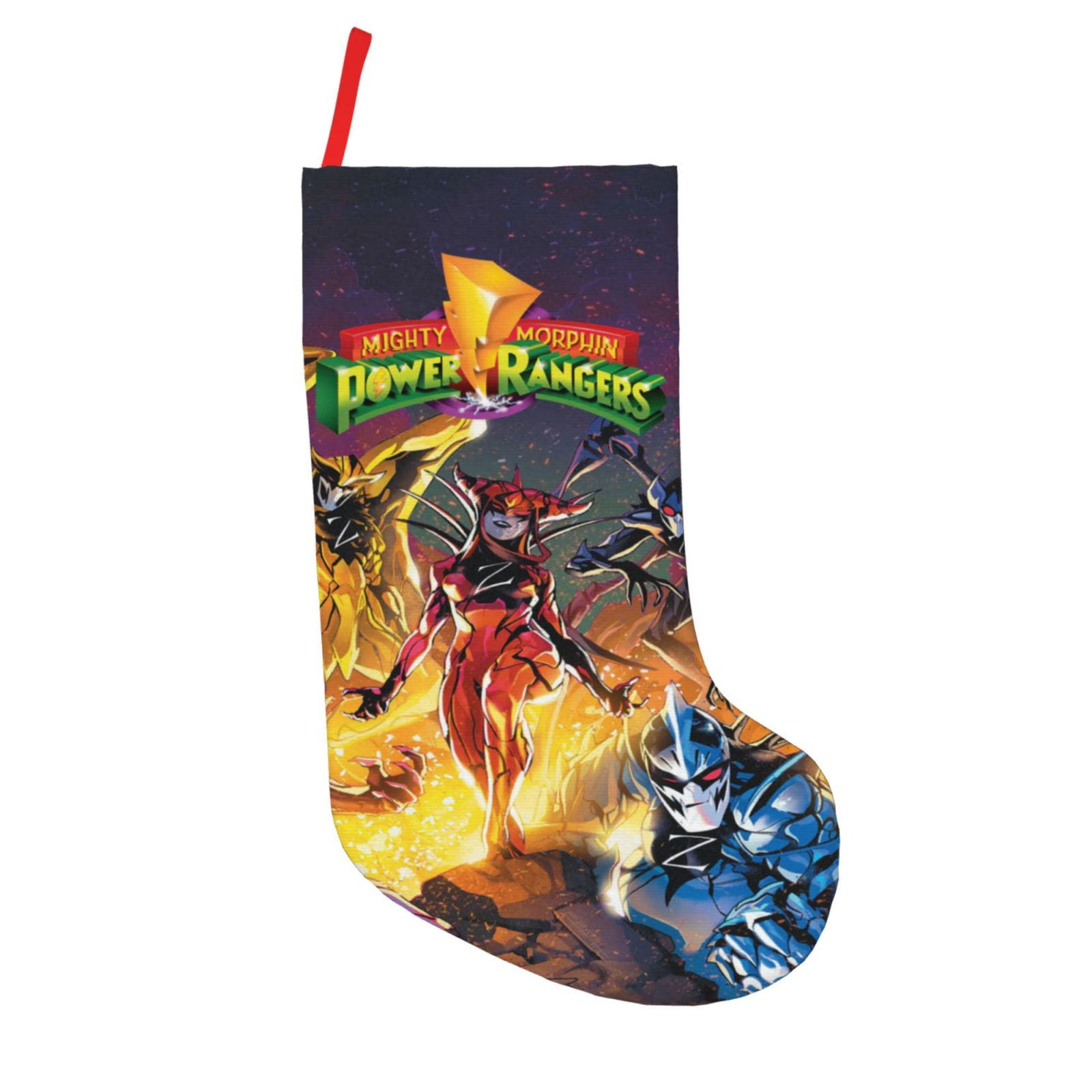 Power Rangers Christmas Stockings 18 Inch Xmas Gifts Fireplace Hanging ...