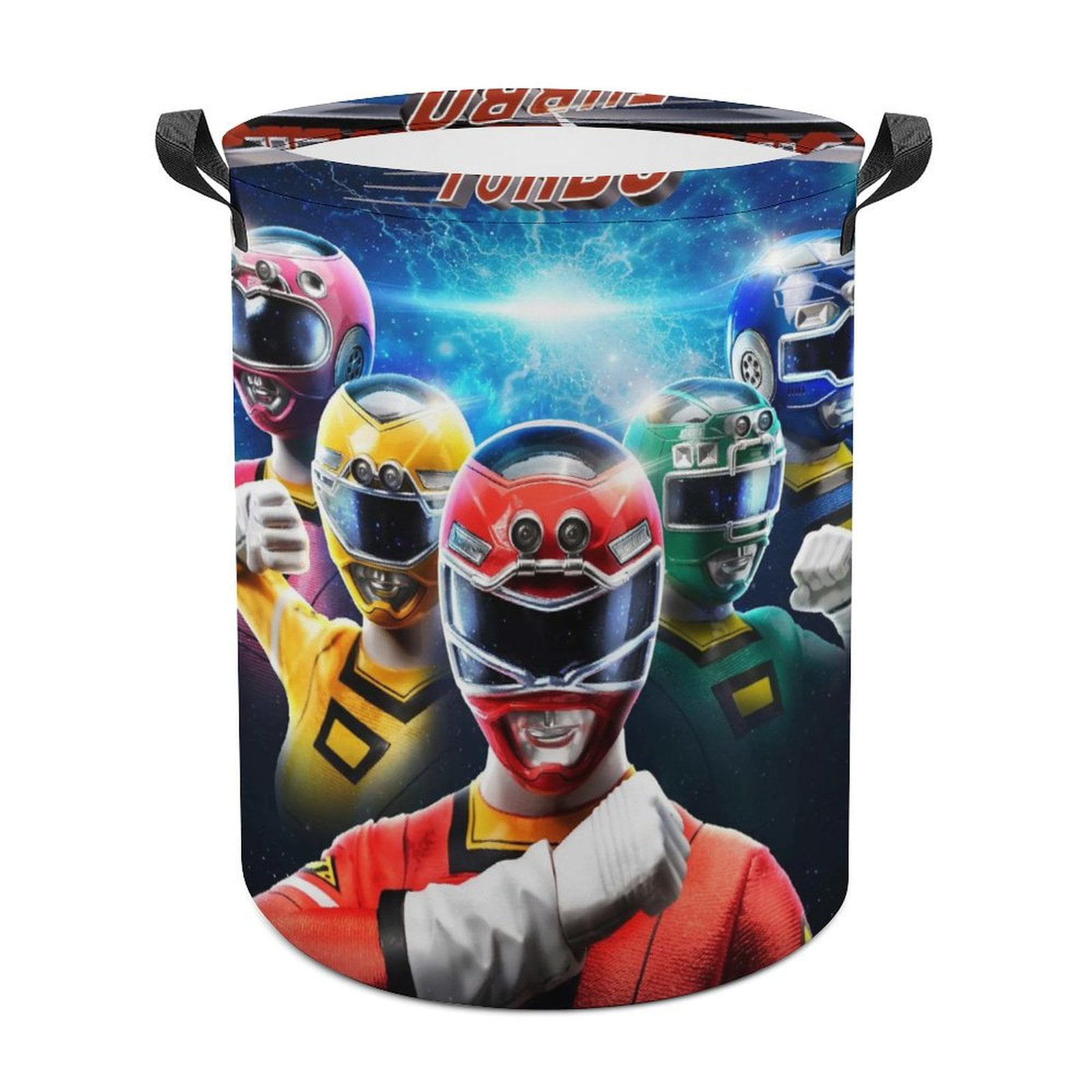 Power Rangers Circular Laundry Hamper Foldable Large Storage Baskets ...