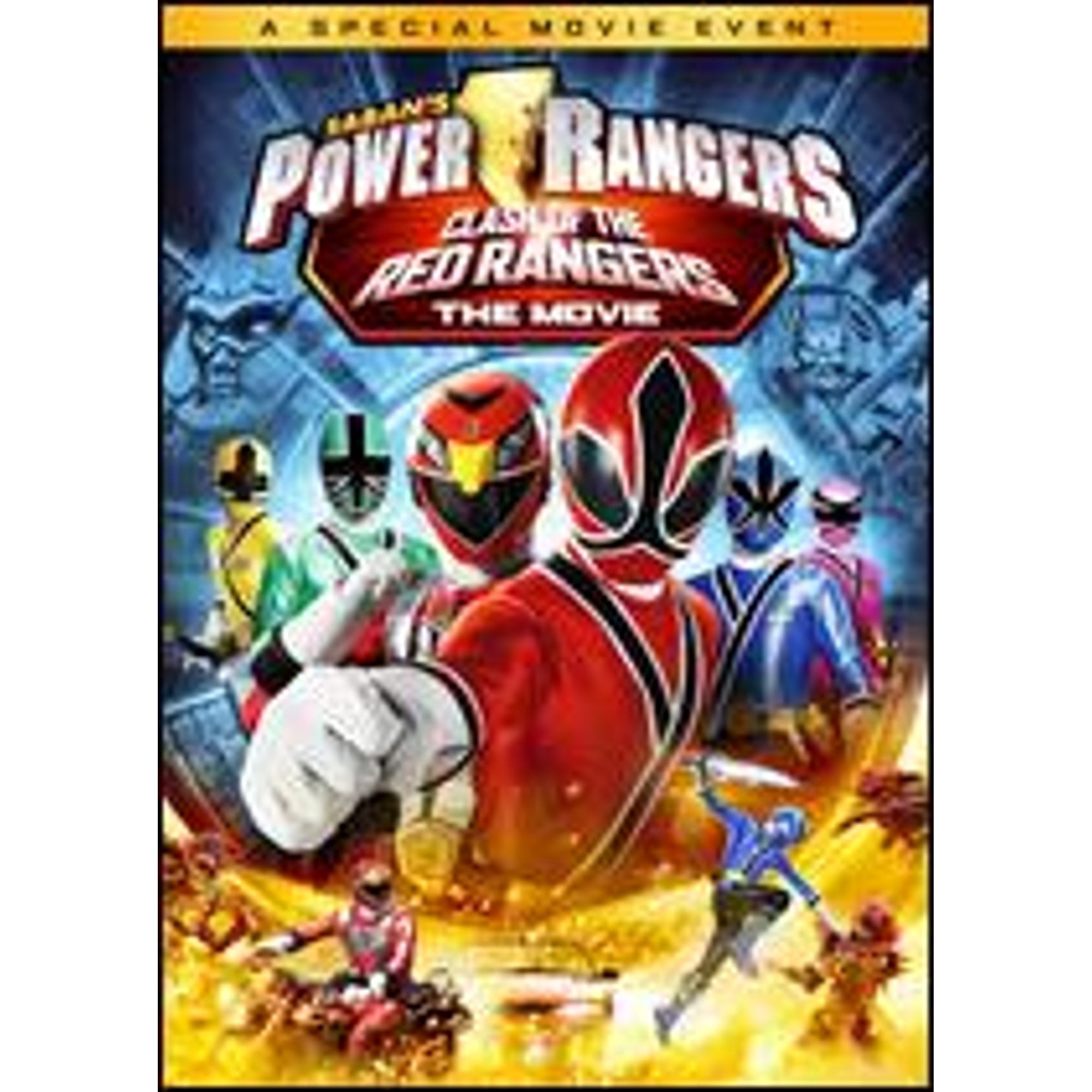 Pre-Owned Power Rangers: Clash of the Red Rangers - The Movie (DVD ...