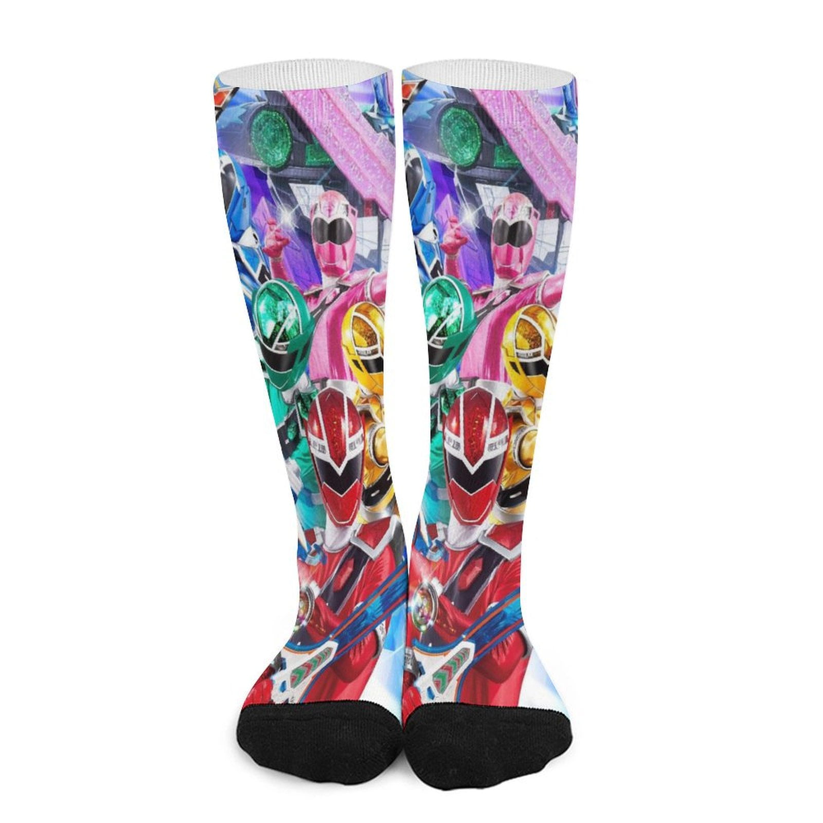 Power Rangers Compression Socks For Women And Men Support Knee High ...