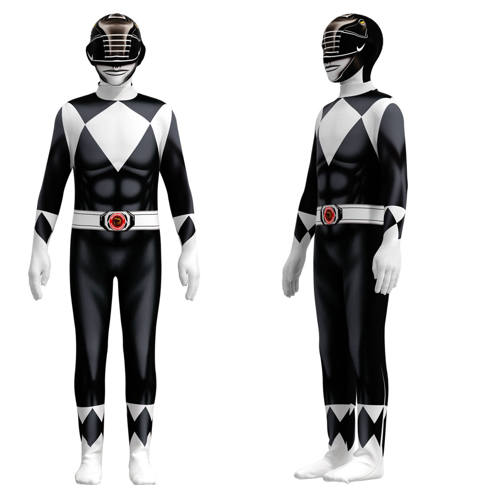 Power Rangers Cosplay Costumes for Kids Jumpsuit Fancy Dress up costume ...