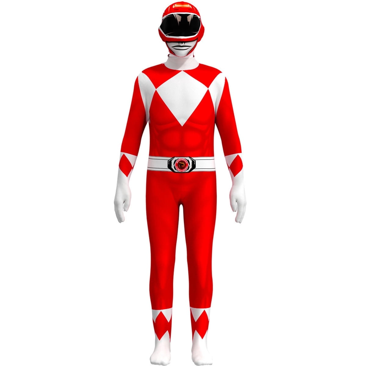 Power Rangers Cosplay Costumes for Kids Jumpsuit Fancy Dress up costume ...