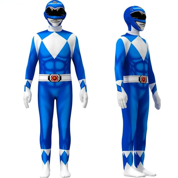 Power Rangers Cosplay Costumes for Kids Jumpsuit Fancy Dress up costume ...