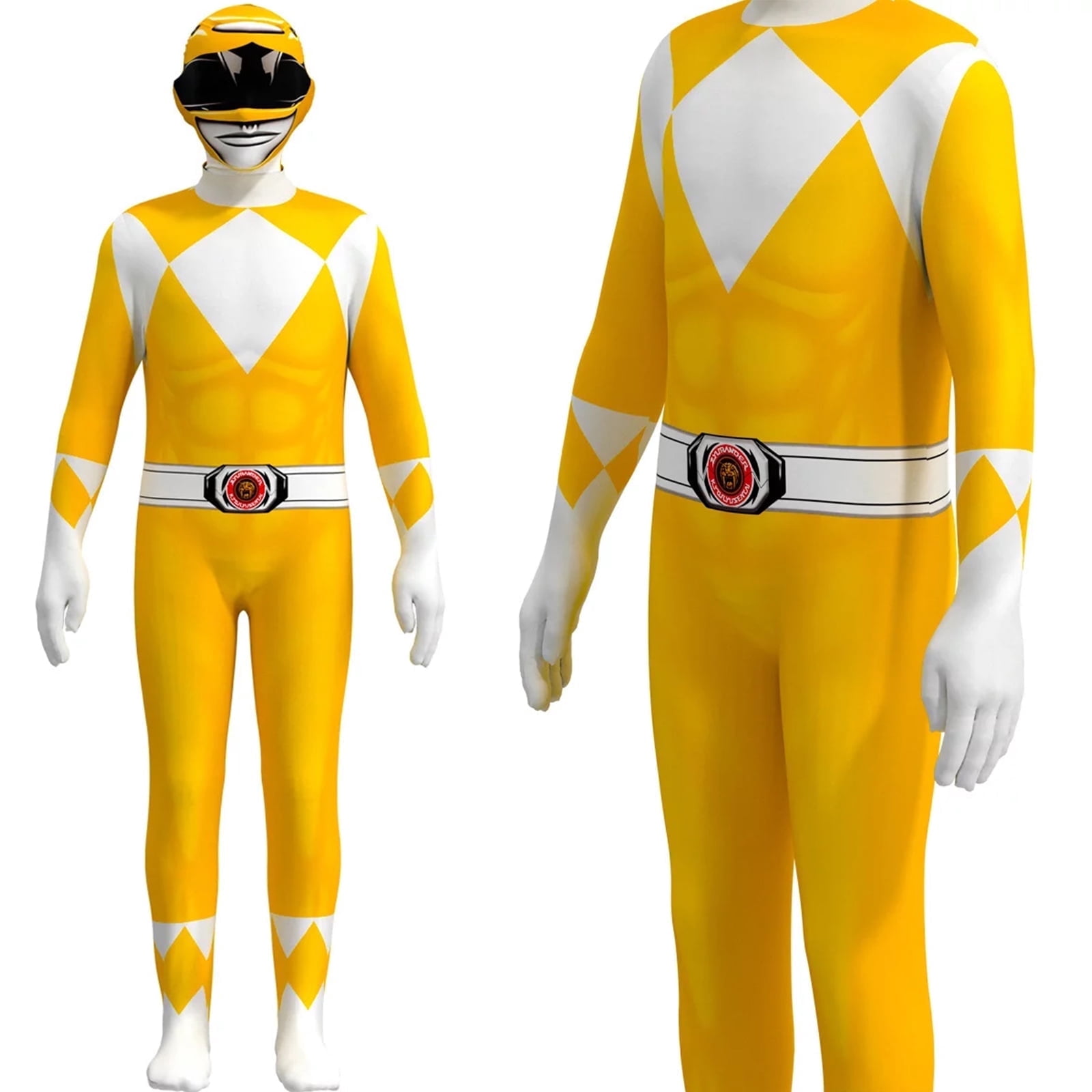 Power Rangers Cosplay Costumes for Kids Jumpsuit Fancy Dress up costume ...