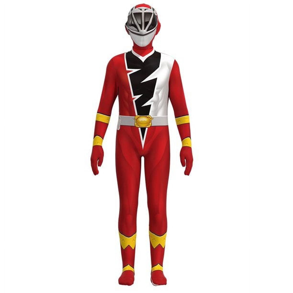 Power Rangers Cosplay Jumpsuit Fancy Dress Costume Halloween Party ...