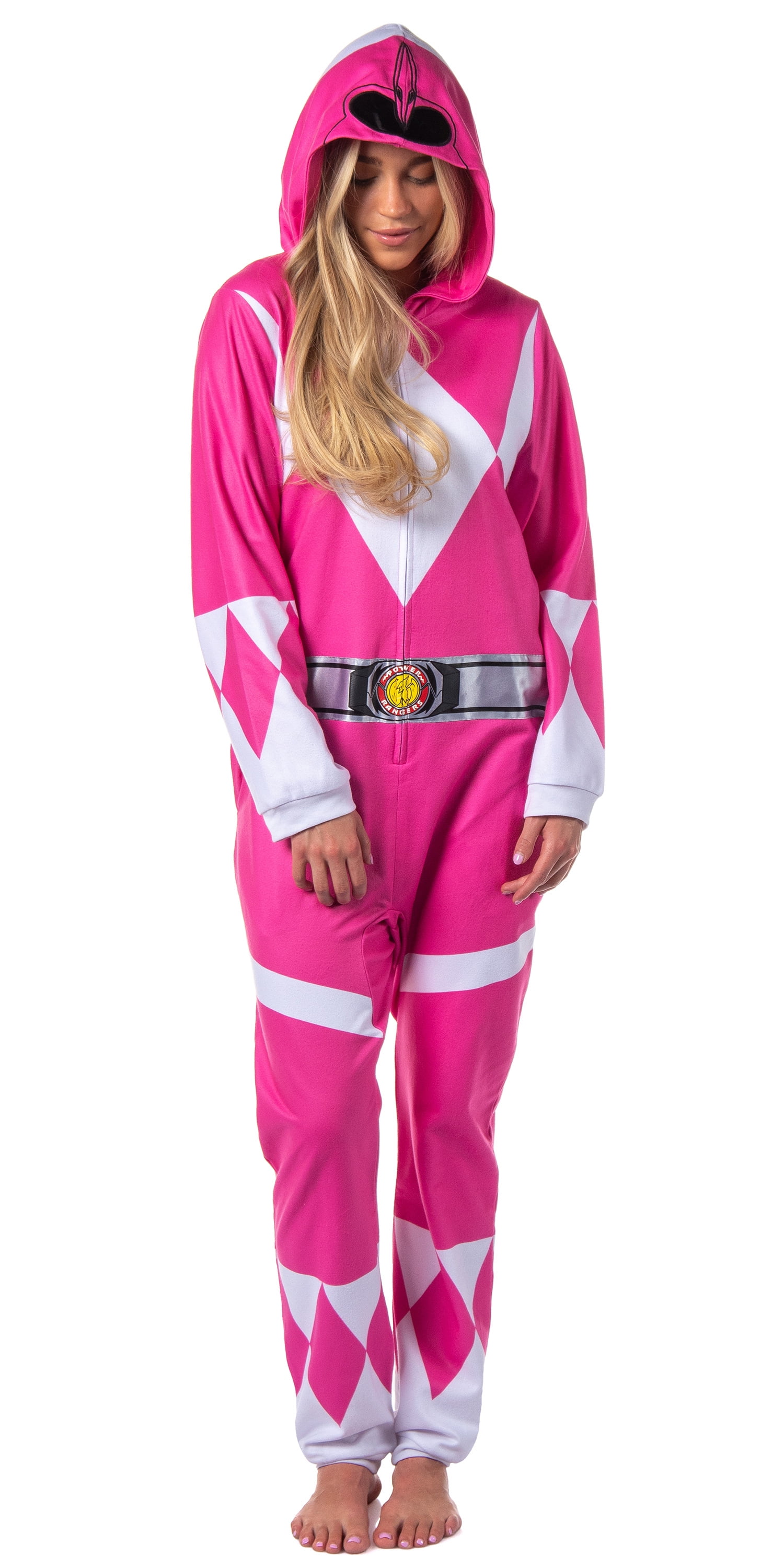 Free Shipping! Power Rangers Costume Union Suit One Piece Pajama Outfit ...