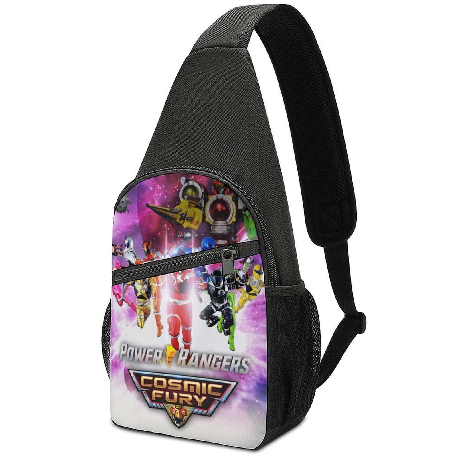 Power Rangers Crossbody Backpack Sling Bag for Men Women One Shoulder ...