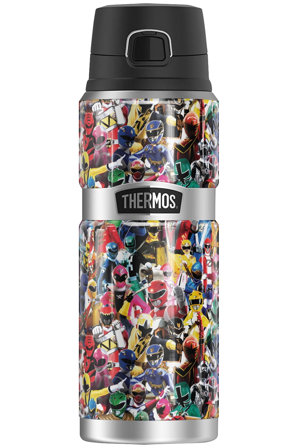 Power Rangers Crowd of Rangers THERMOS STAINLESS KING Stainless Steel ...