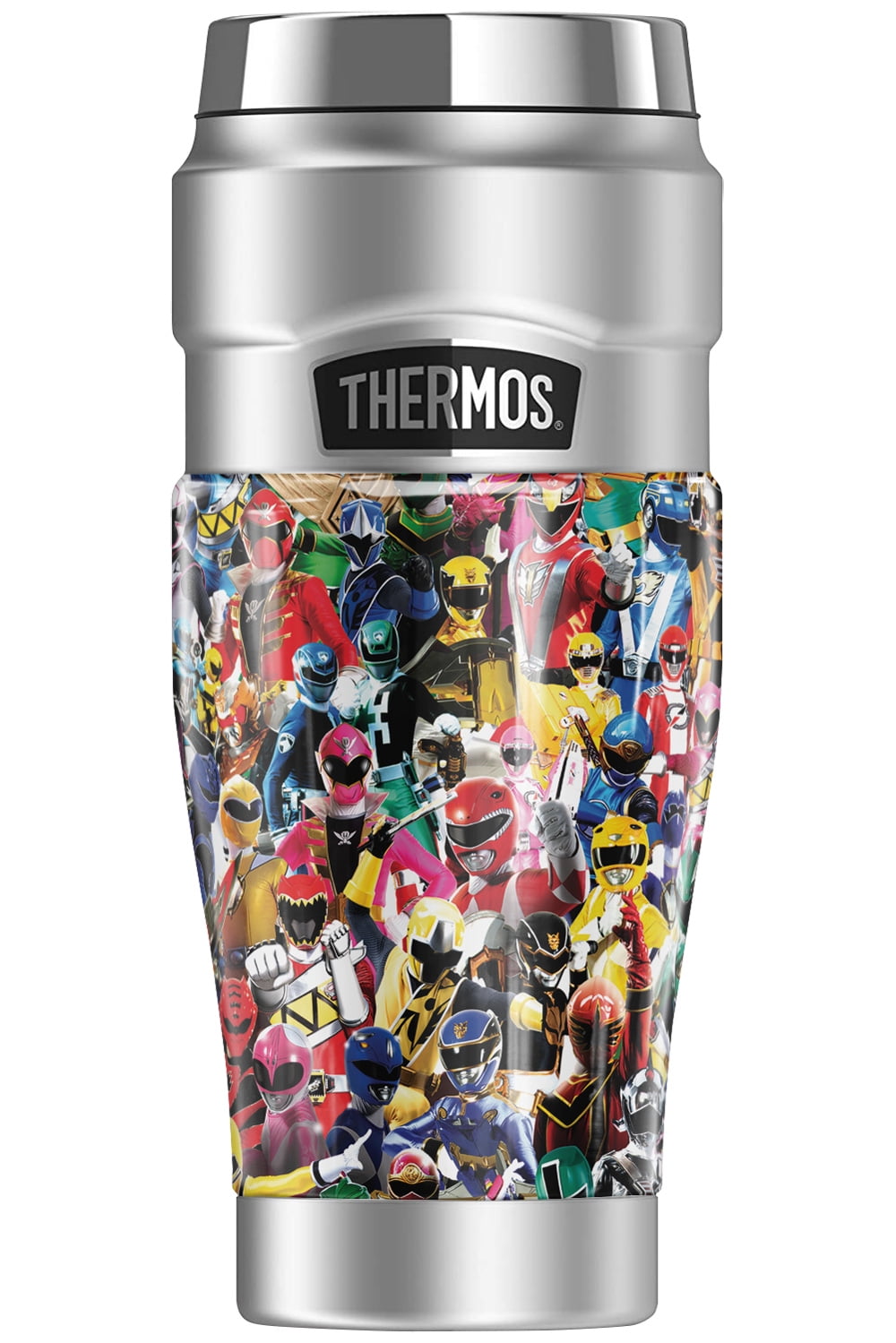Power Rangers Crowd of Rangers THERMOS STAINLESS KING Stainless Steel ...