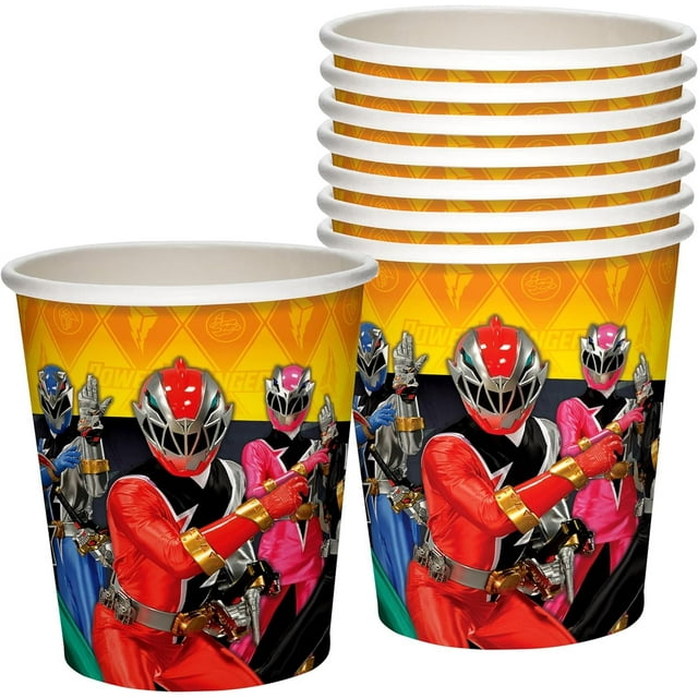 Power Rangers Cups 16 Count - Power Rangers Party Supplies - Walmart.com