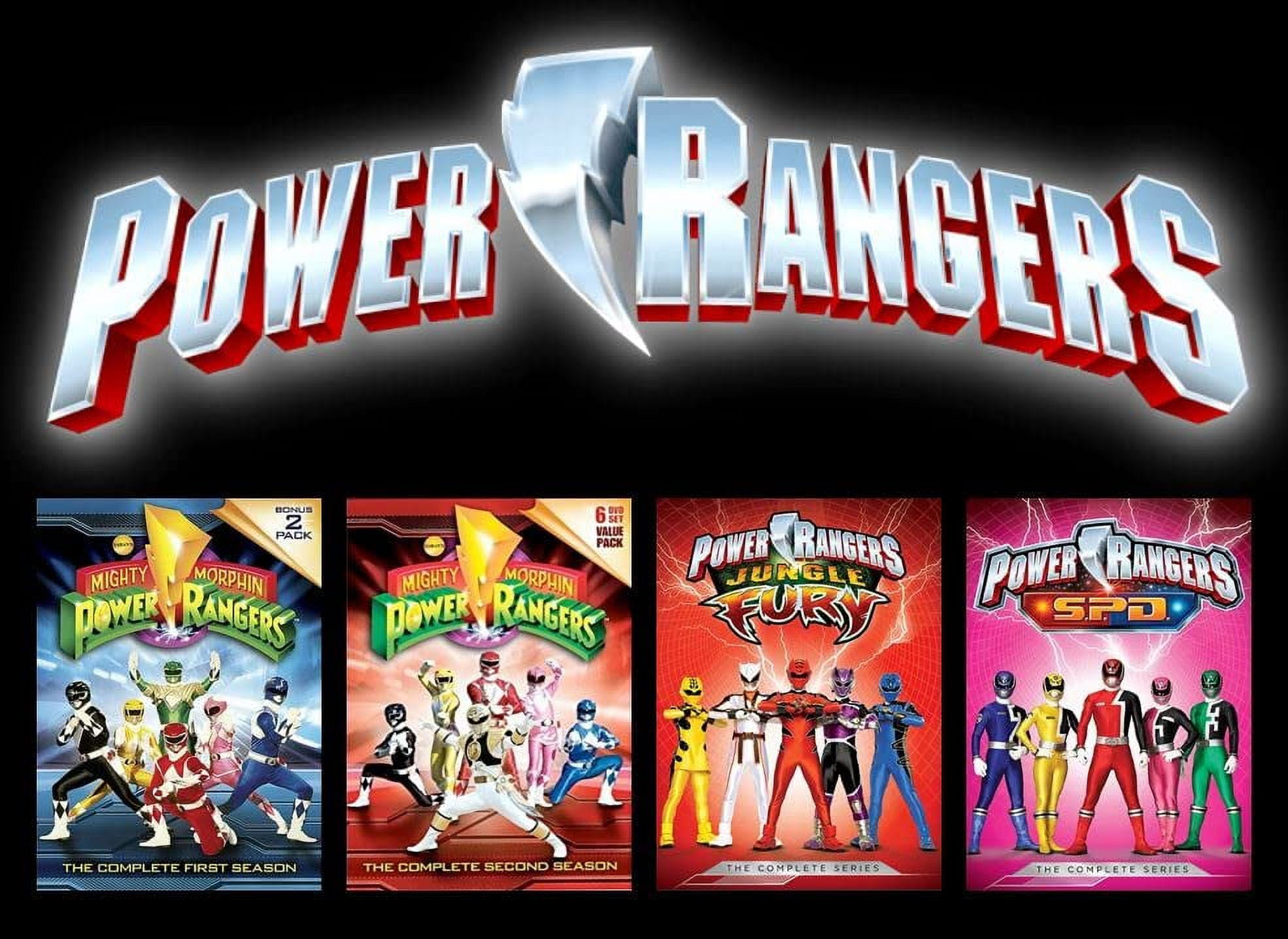 Power Rangers: Definitive 4-Volume DVD Collection - Mighty Morphin ...