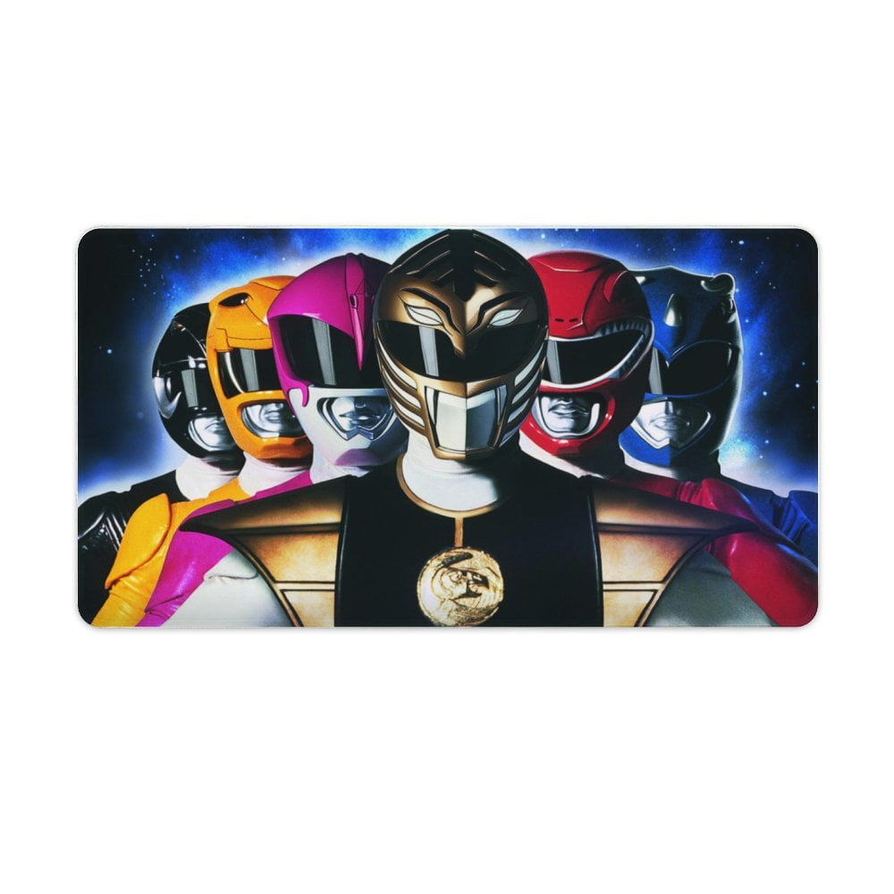 Power Rangers Desk Pad Mouse Pad, Large Gaming Mouse Mat with Stitched ...