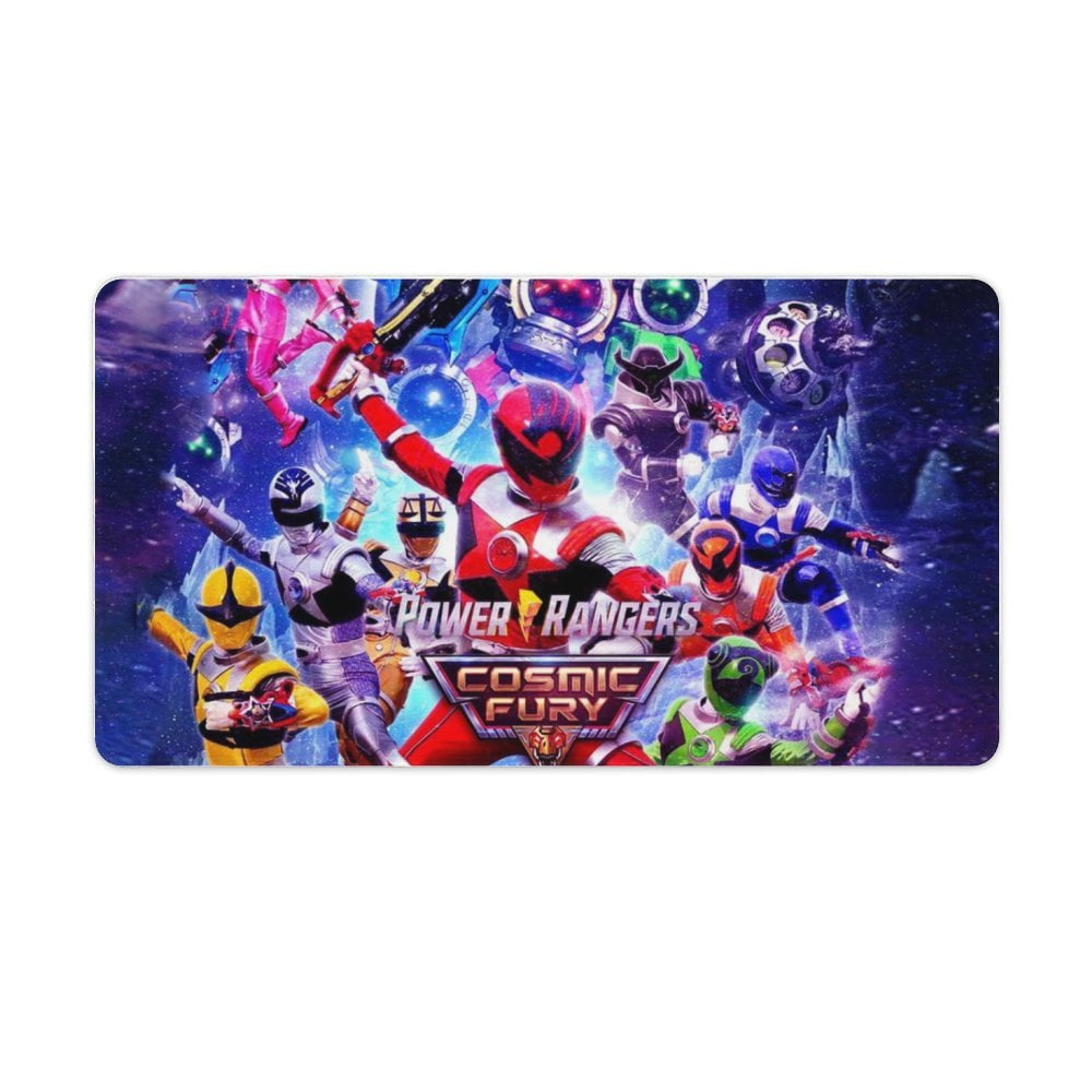 Power Rangers Desk Pad Mouse Pad, Large Gaming Mouse Mat with Stitched ...