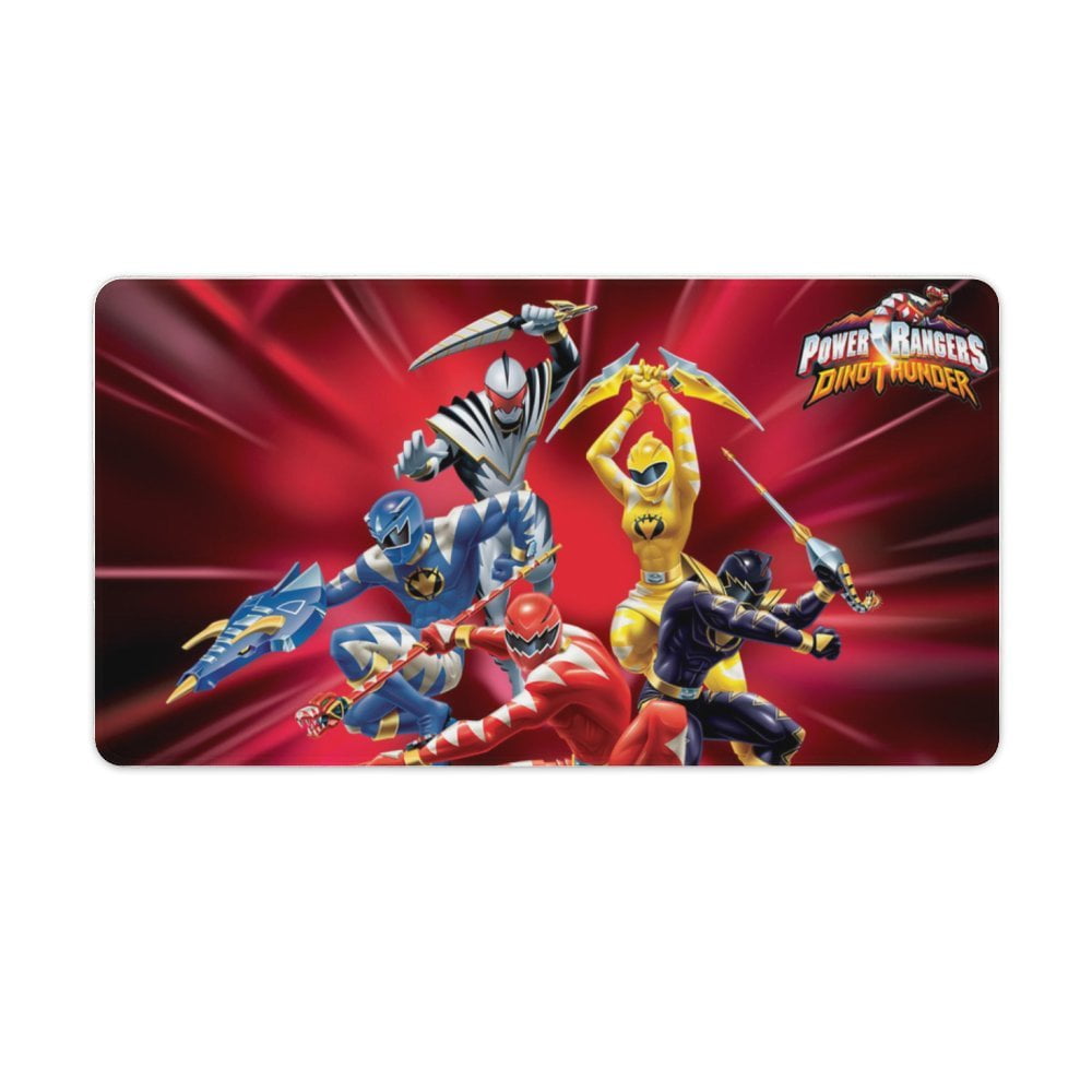 Power Rangers Desk Pad Mouse Pad, Large Gaming Mouse Mat with Stitched ...