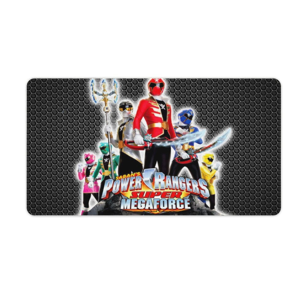 Power Rangers Desk Pad Mouse Pad, Large Gaming Mouse Mat with Stitched ...