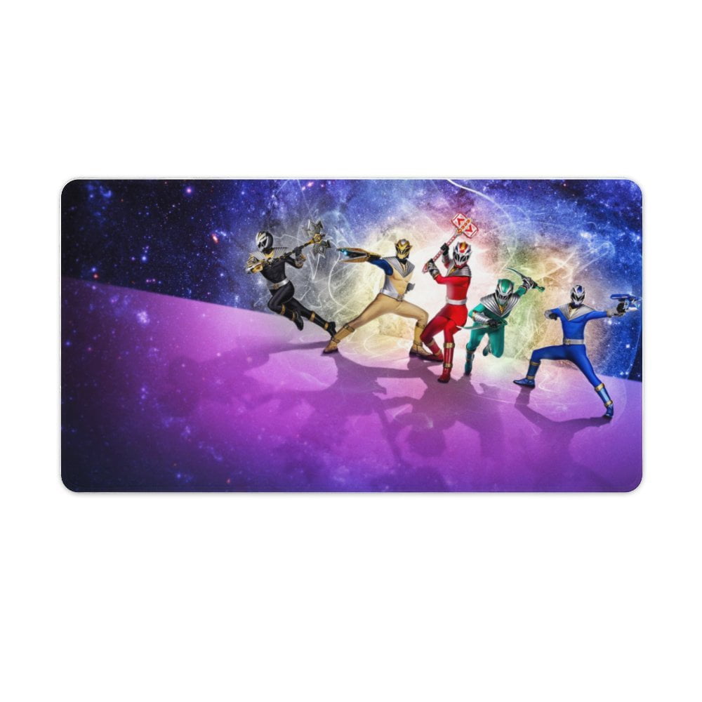 Power Rangers Desk Pad Mouse Pad, Large Gaming Mouse Mat with Stitched ...