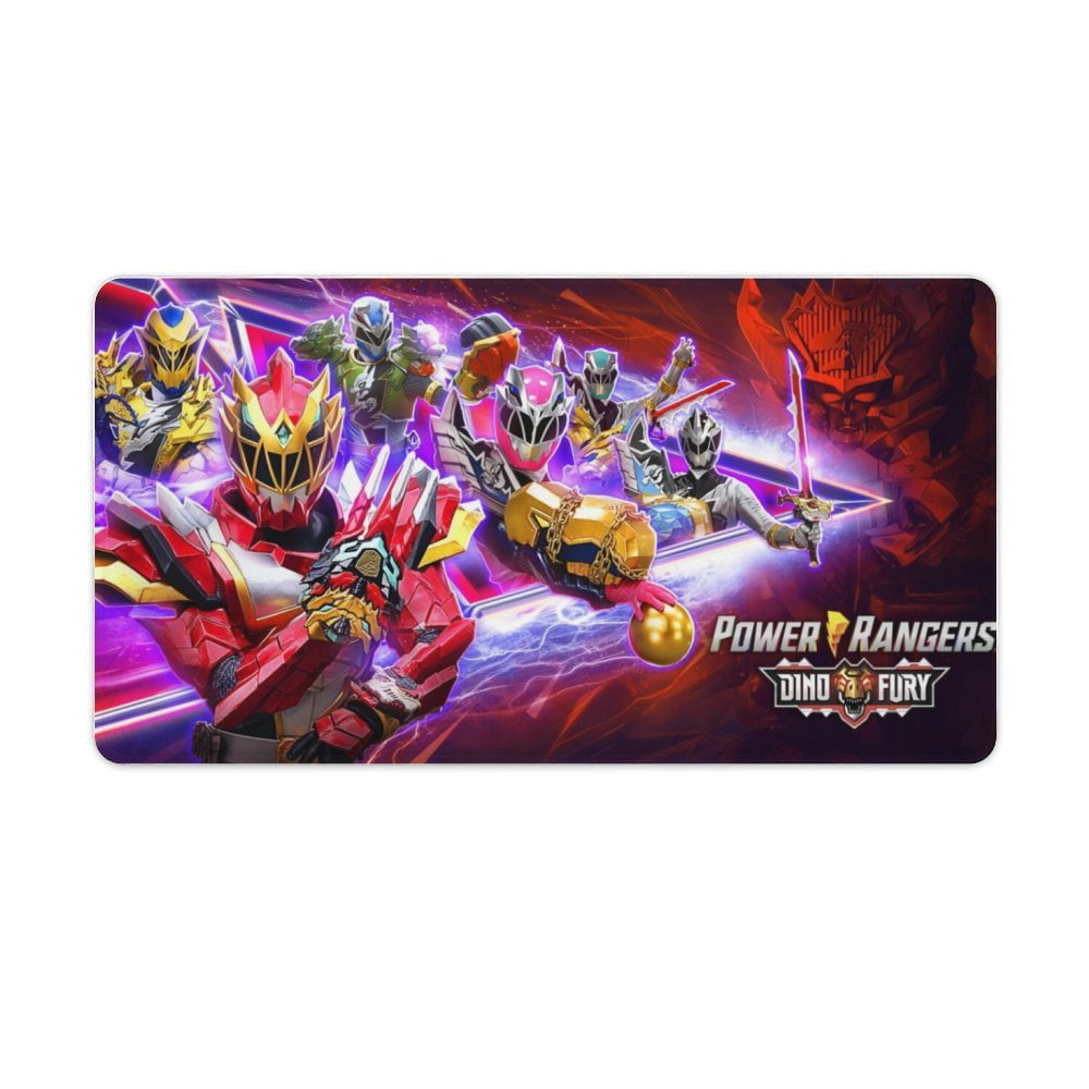 Power Rangers Desk Pad Mouse Pad, Large Gaming Mouse Mat with Stitched ...