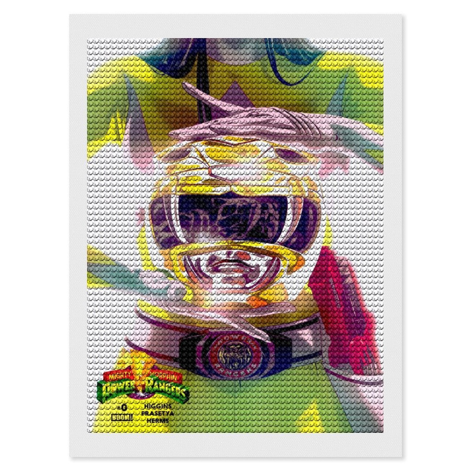 Power Rangers Diamond Art Kits, 5D Diamond Art for Home Wall Art Decor ...