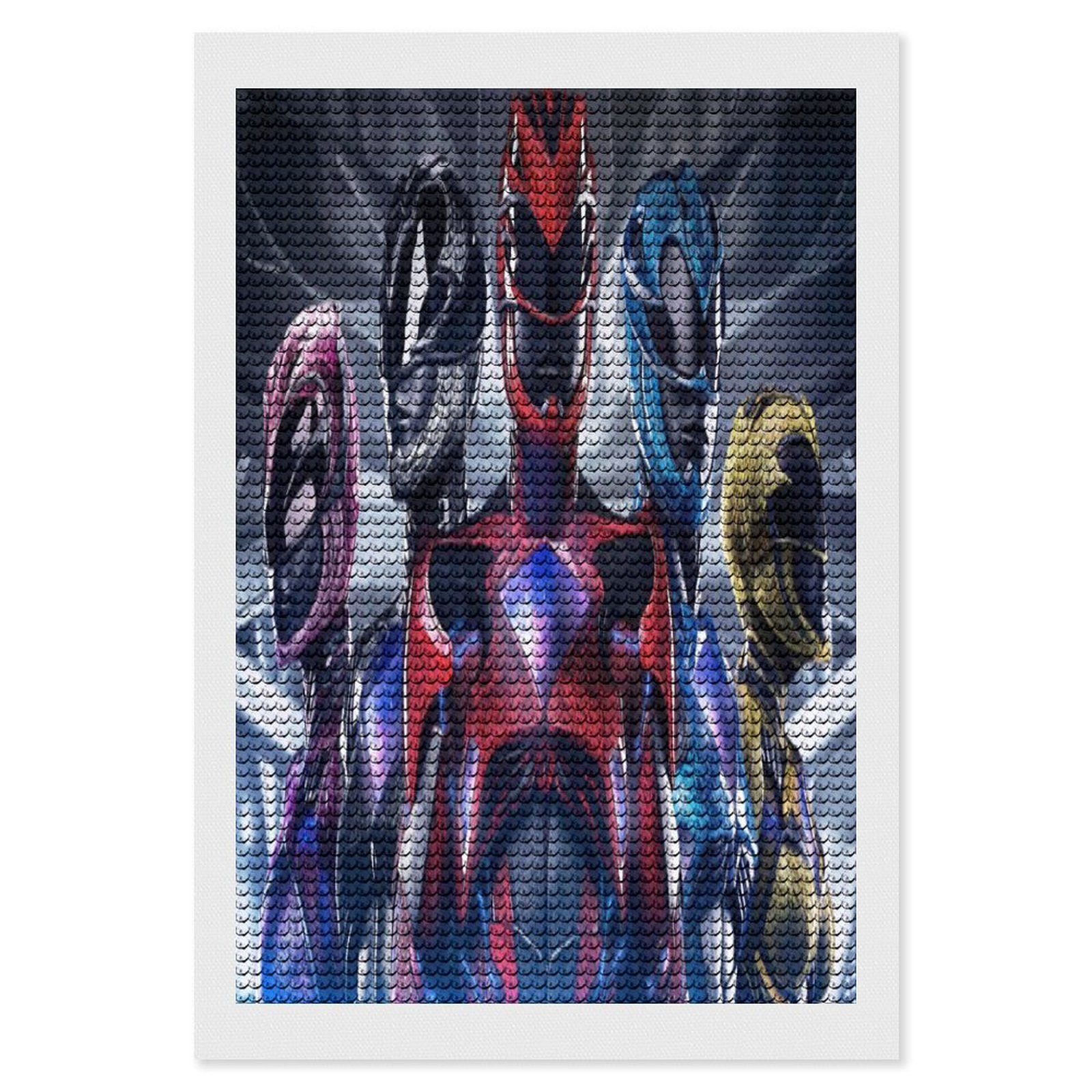 Power Rangers Diamond Art Kits, 5D Diamond Art for Home Wall Art Decor ...
