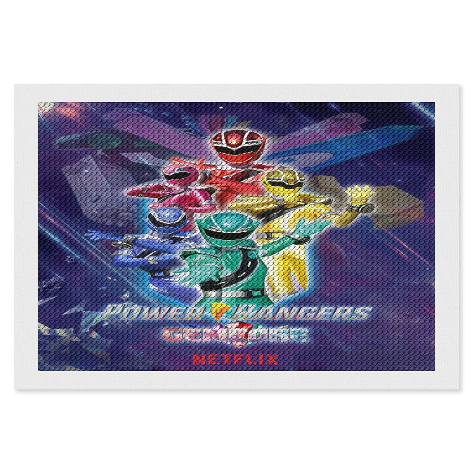 Power Rangers Diamond Art Kits for Adults 5D Diamond Art Kit Paint by ...