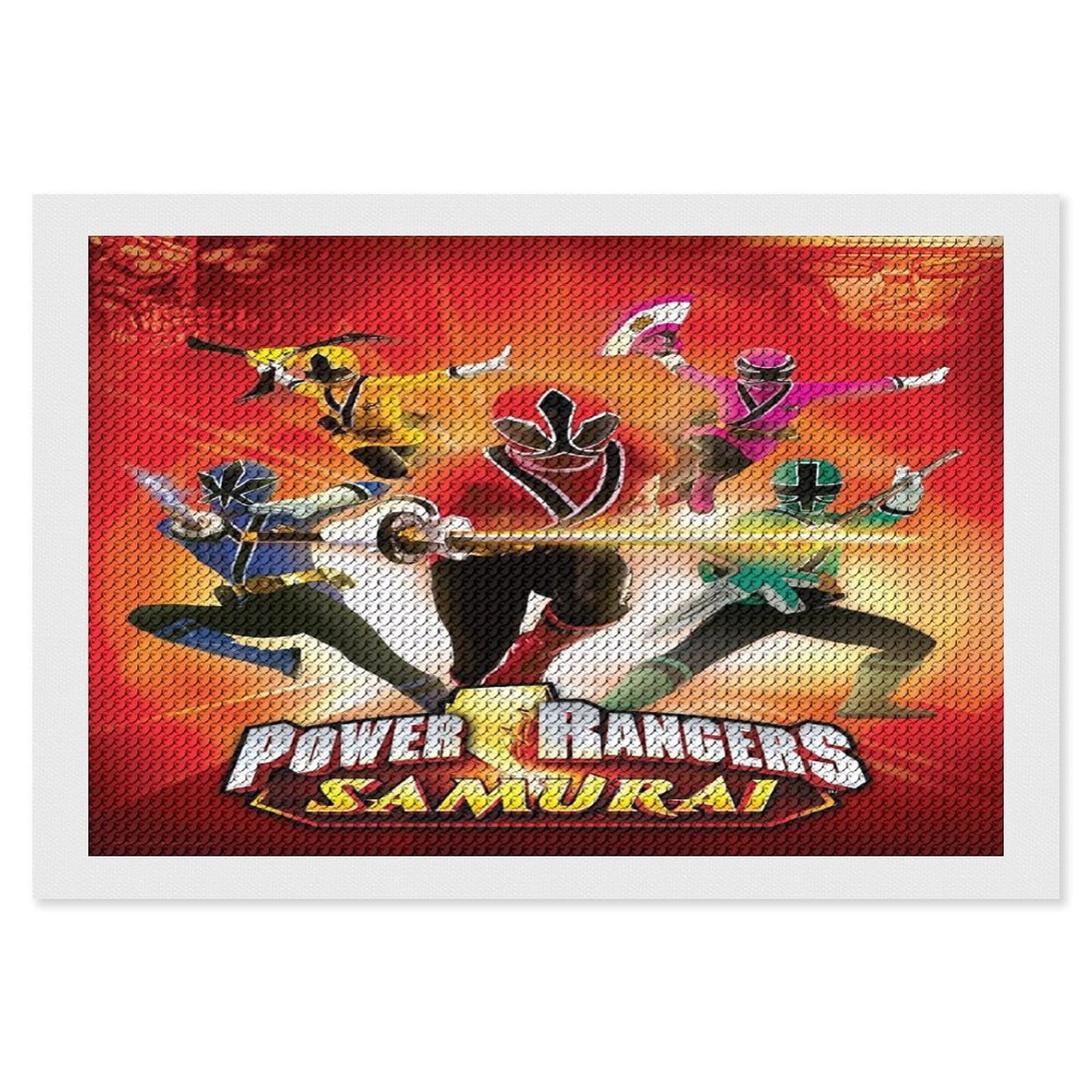 Power Rangers Diamond Art Kits for Adults 5D Diamond Art Kit Paint by ...