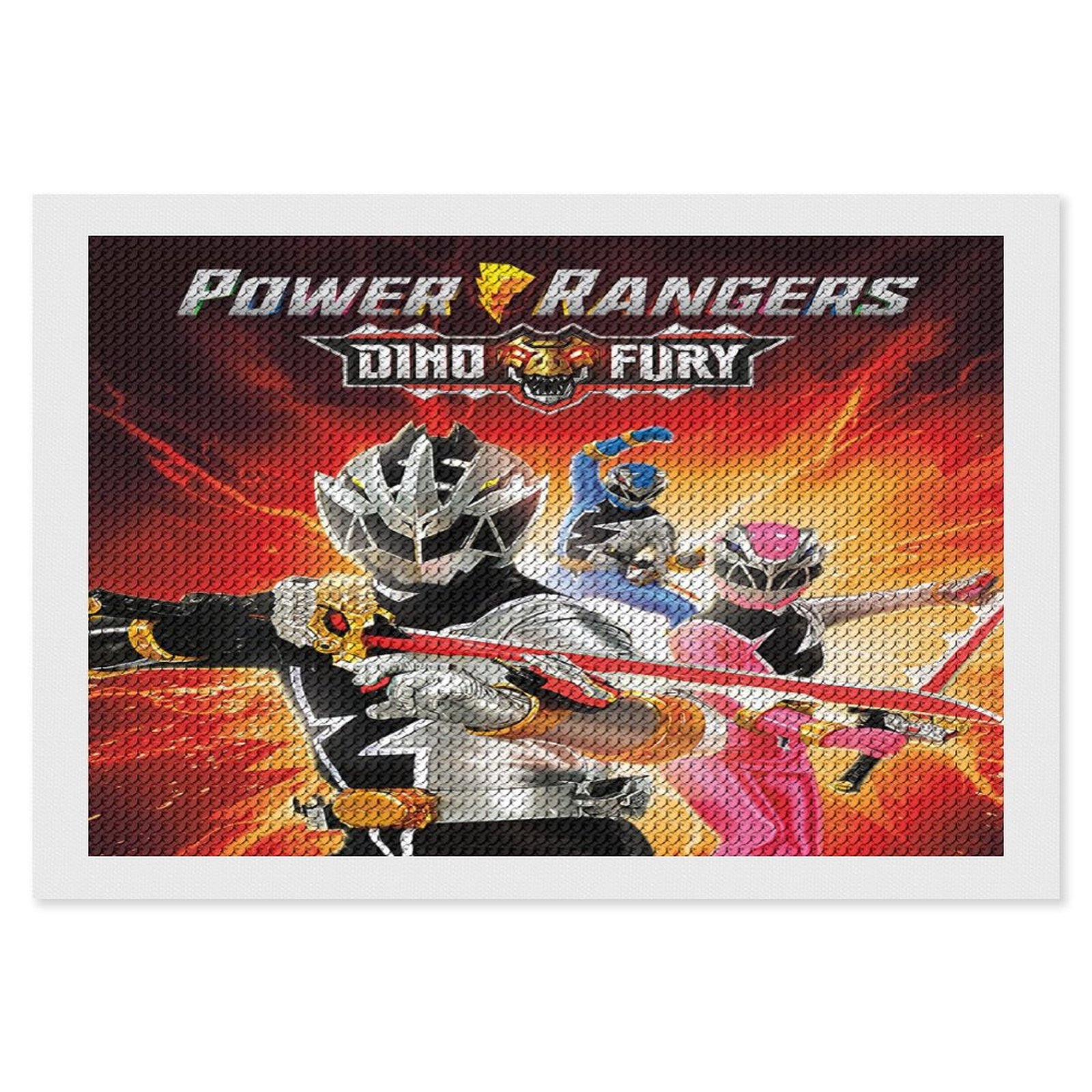 Power Rangers Diamond Art Kits for Adults 5D Diamond Art Kit Paint by ...