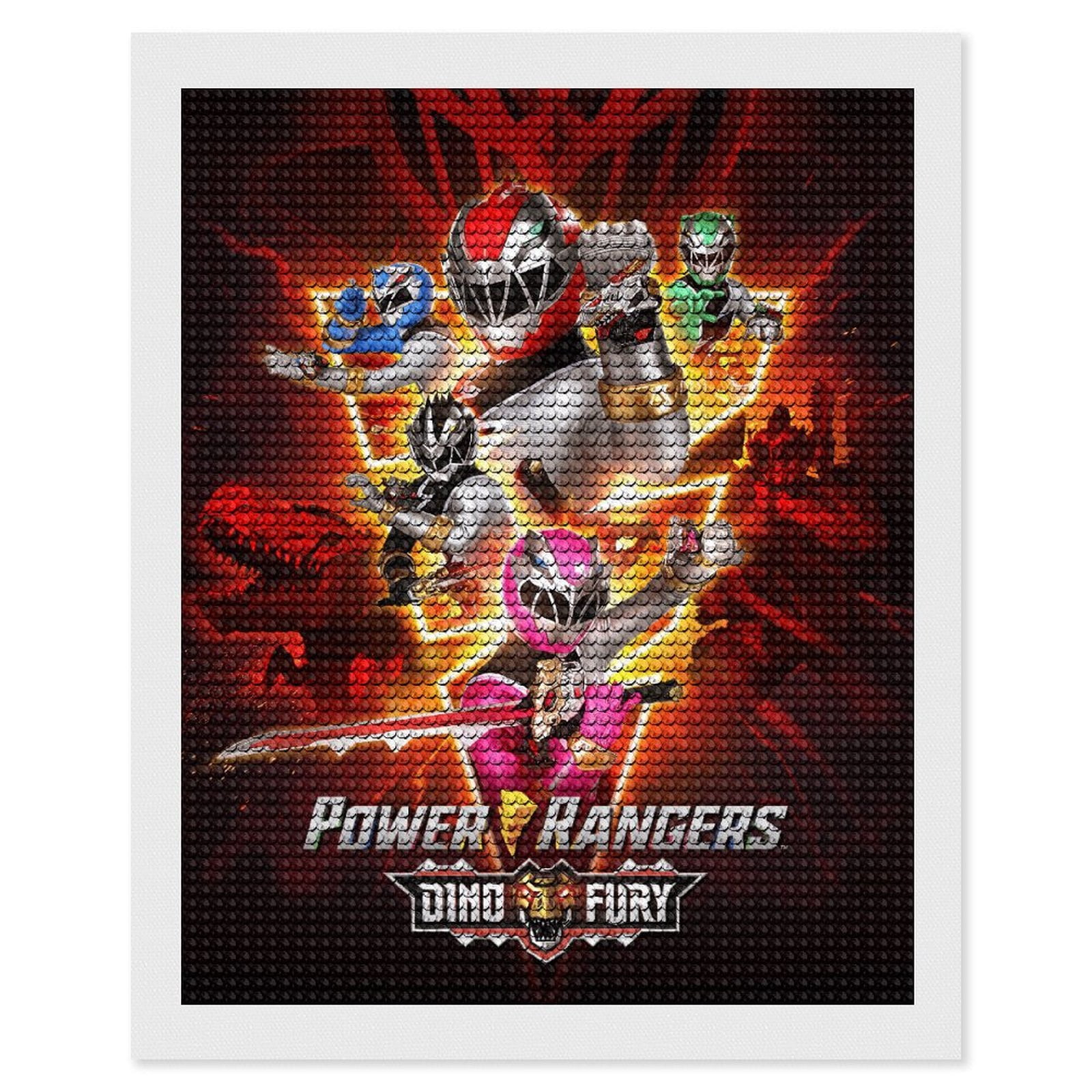 Power Rangers Diamond Art Kits for Adults 5D Diamond Art Kit Paint by ...