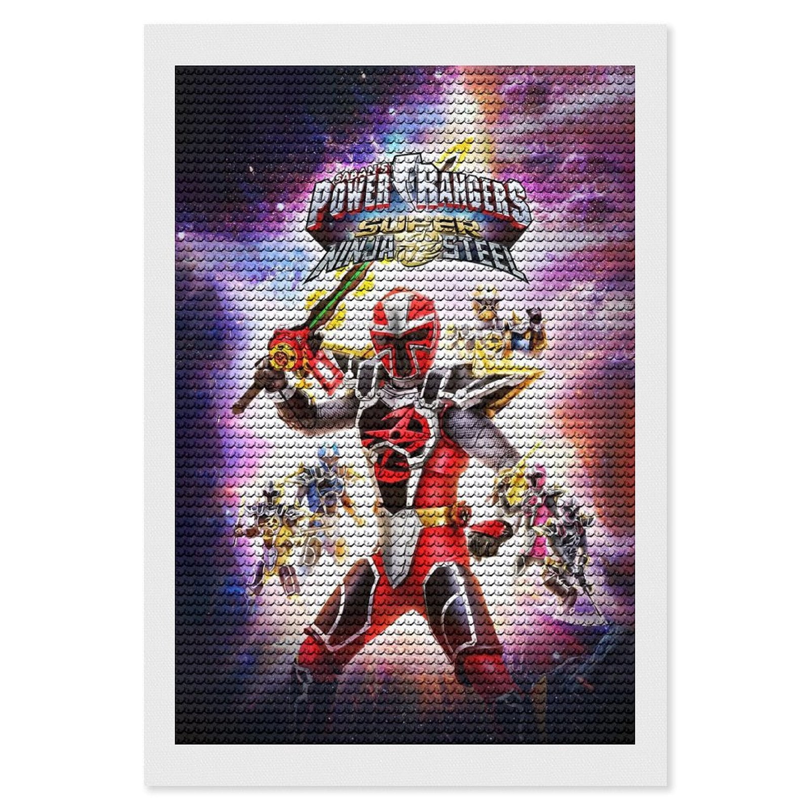 Power Rangers Diamond Art Kits for Adults 5D Diamond Art Kit Paint by ...