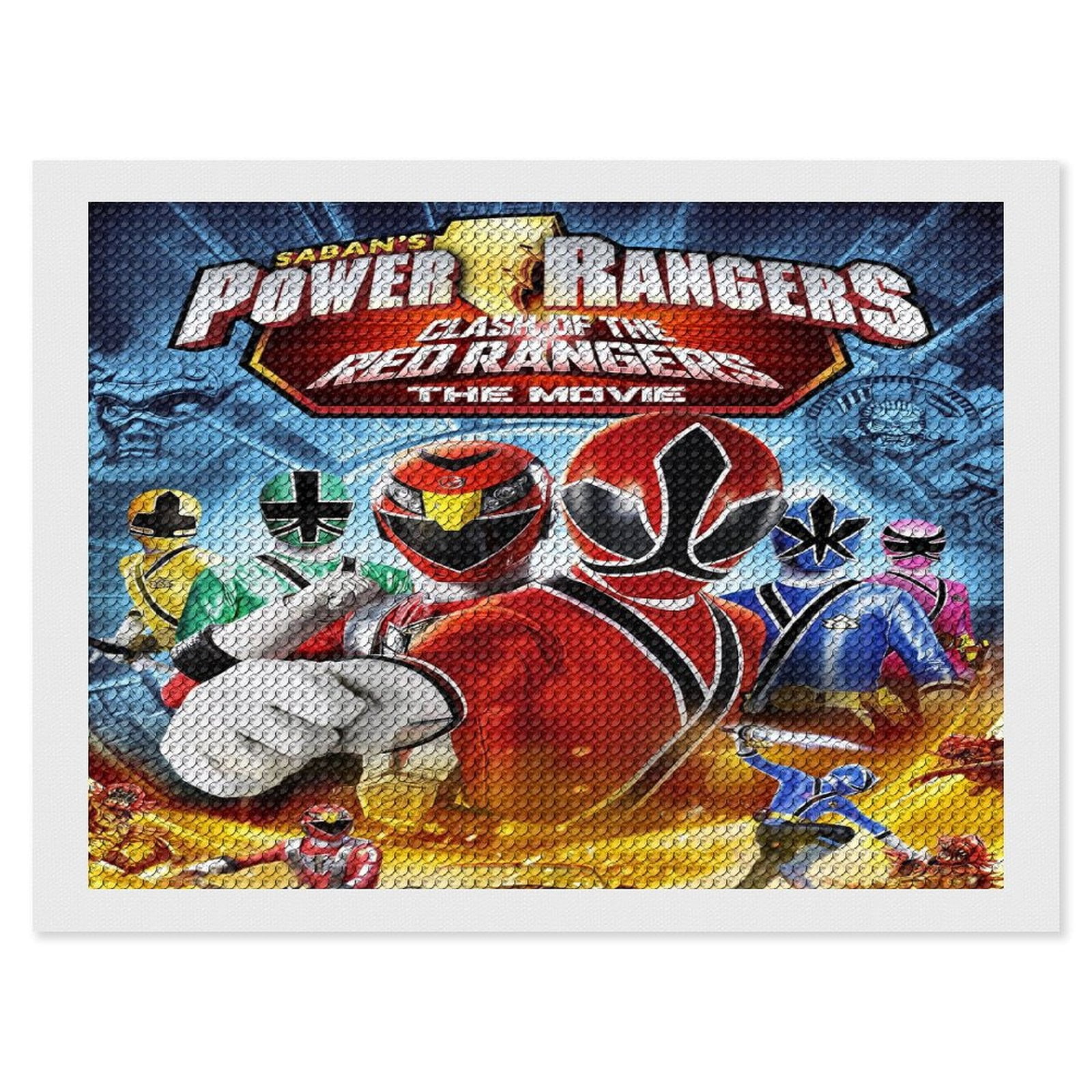 Power Rangers Diamond Art Kits for Adults 5D Diamond Art Kit Paint by ...