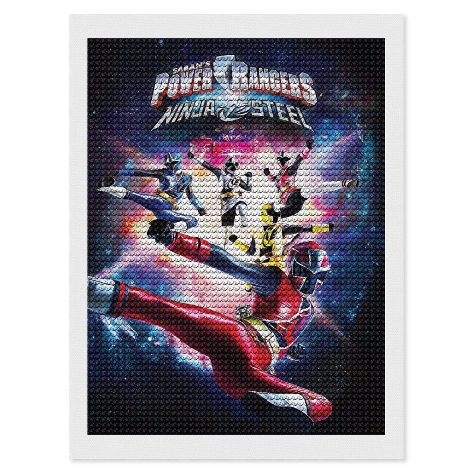 Power Rangers Diamond Art Kits for Adults 5D Diamond Art Kit Paint by ...