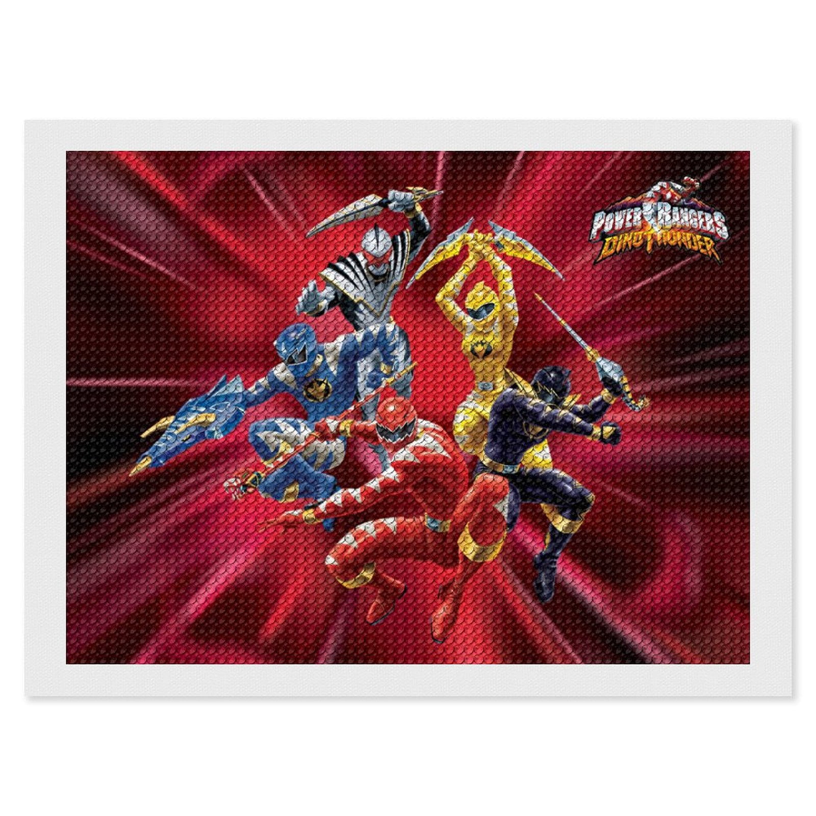 Power Rangers Diamond Art Kits for Adults 5D Diamond Art Kit Paint by ...