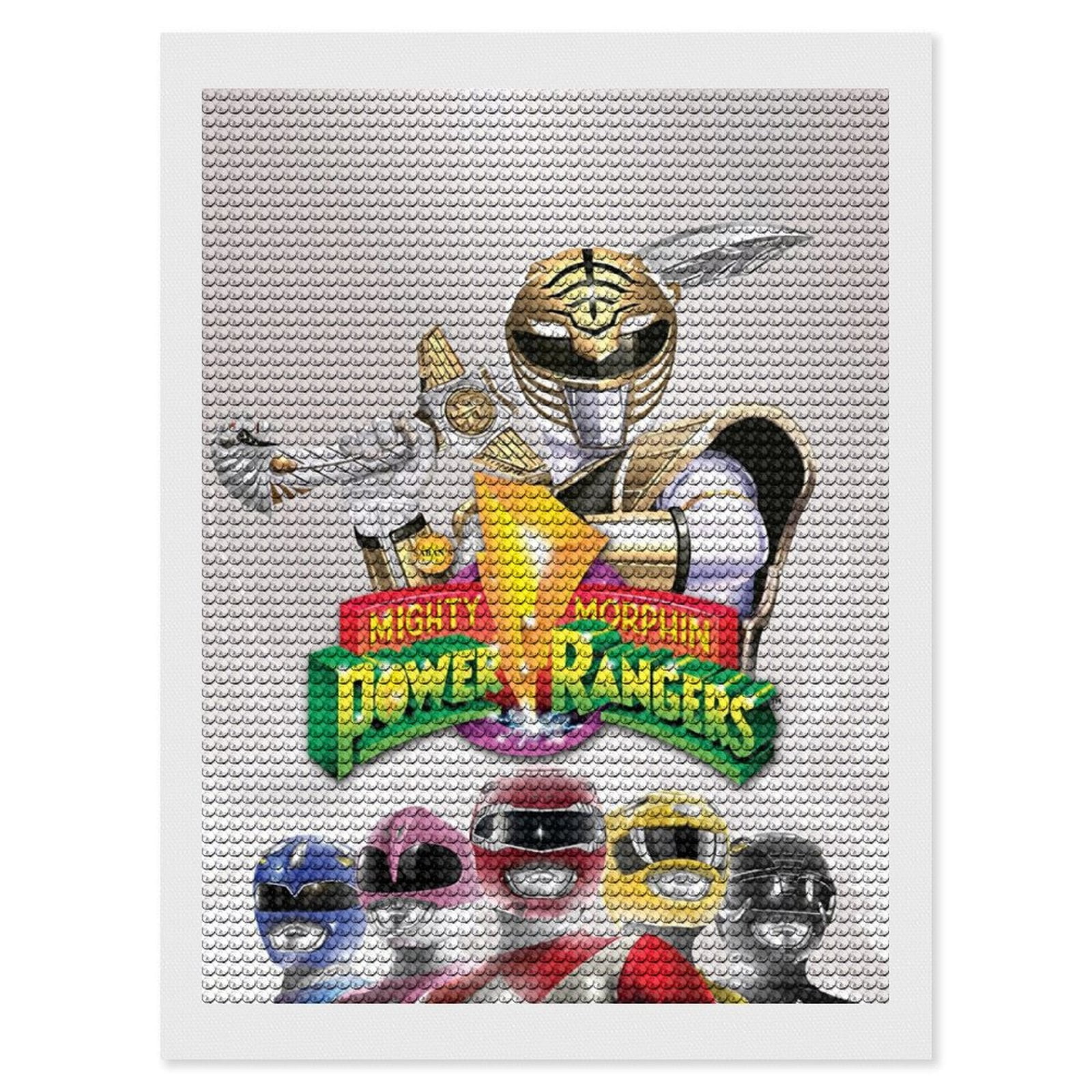 Power Rangers Diamond Art Kits for Adults - 5D Diamond Art Kits for ...