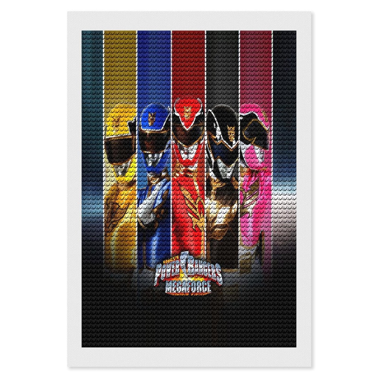 Power Rangers Diamond Art Kits for Adults - 5D Diamond Art Kits for ...