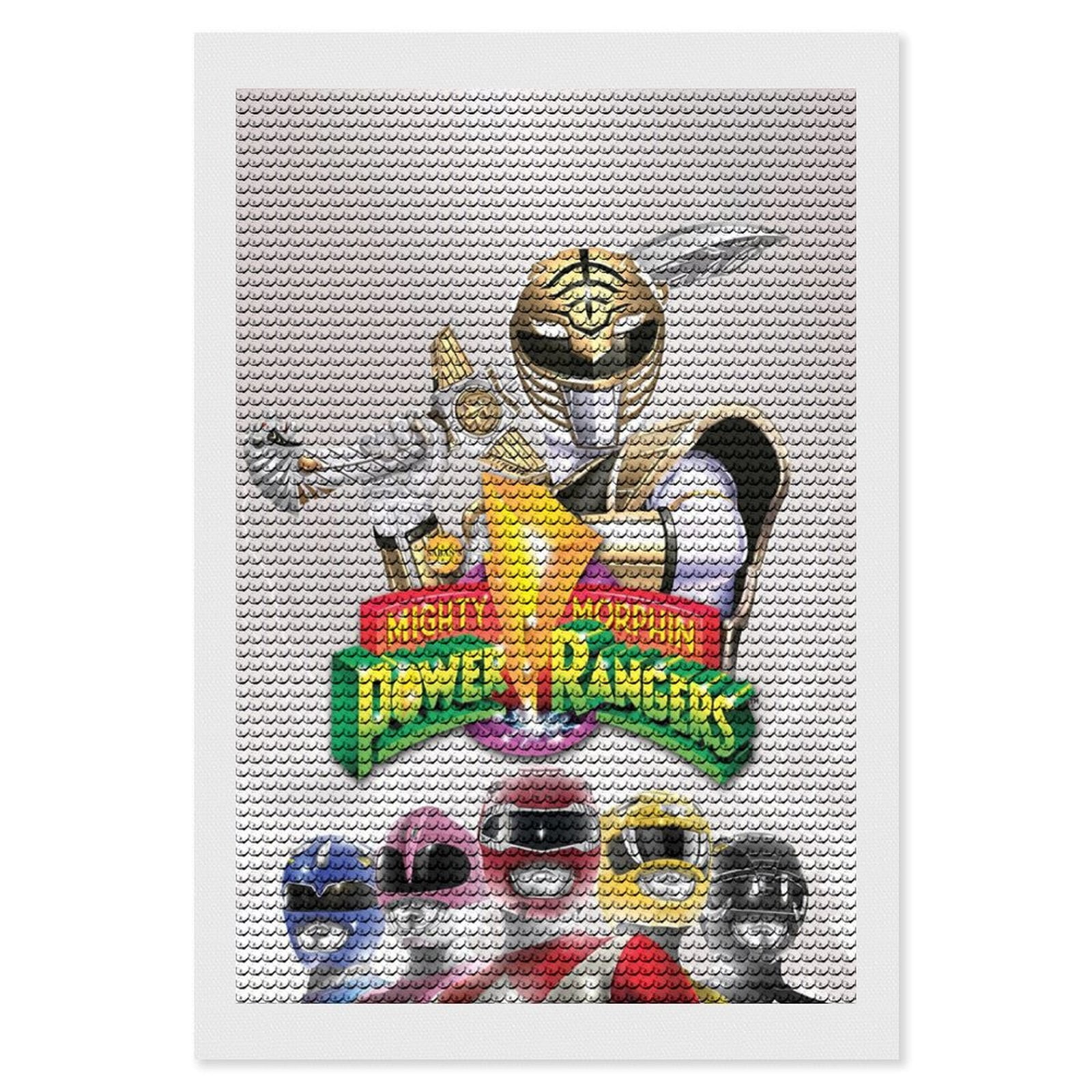 Power Rangers Diamond Art Kits for Adults - 5D Diamond Art Kits for ...