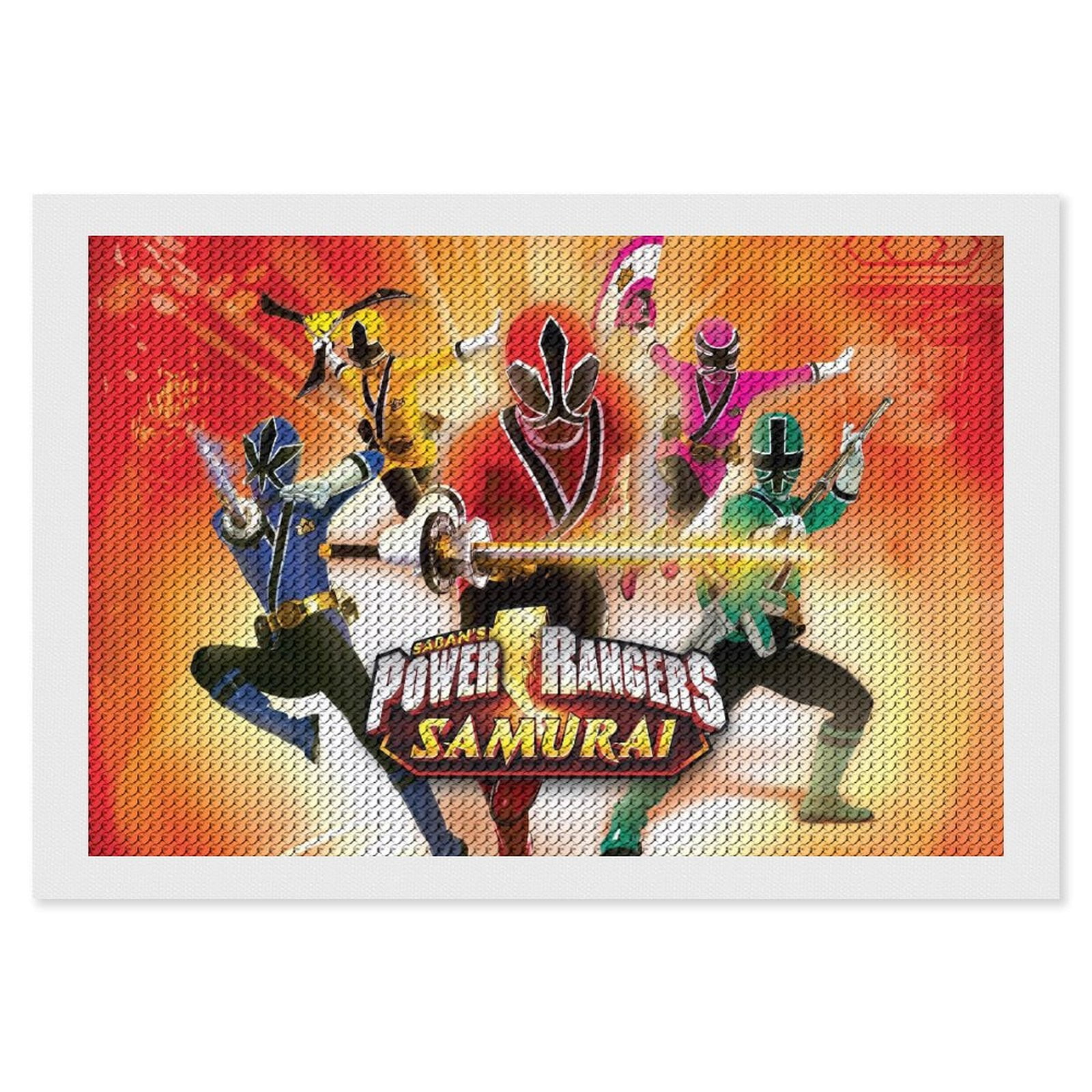 Power Rangers Diamond Art Kits for Adults Beginners Round 5D Paint with ...