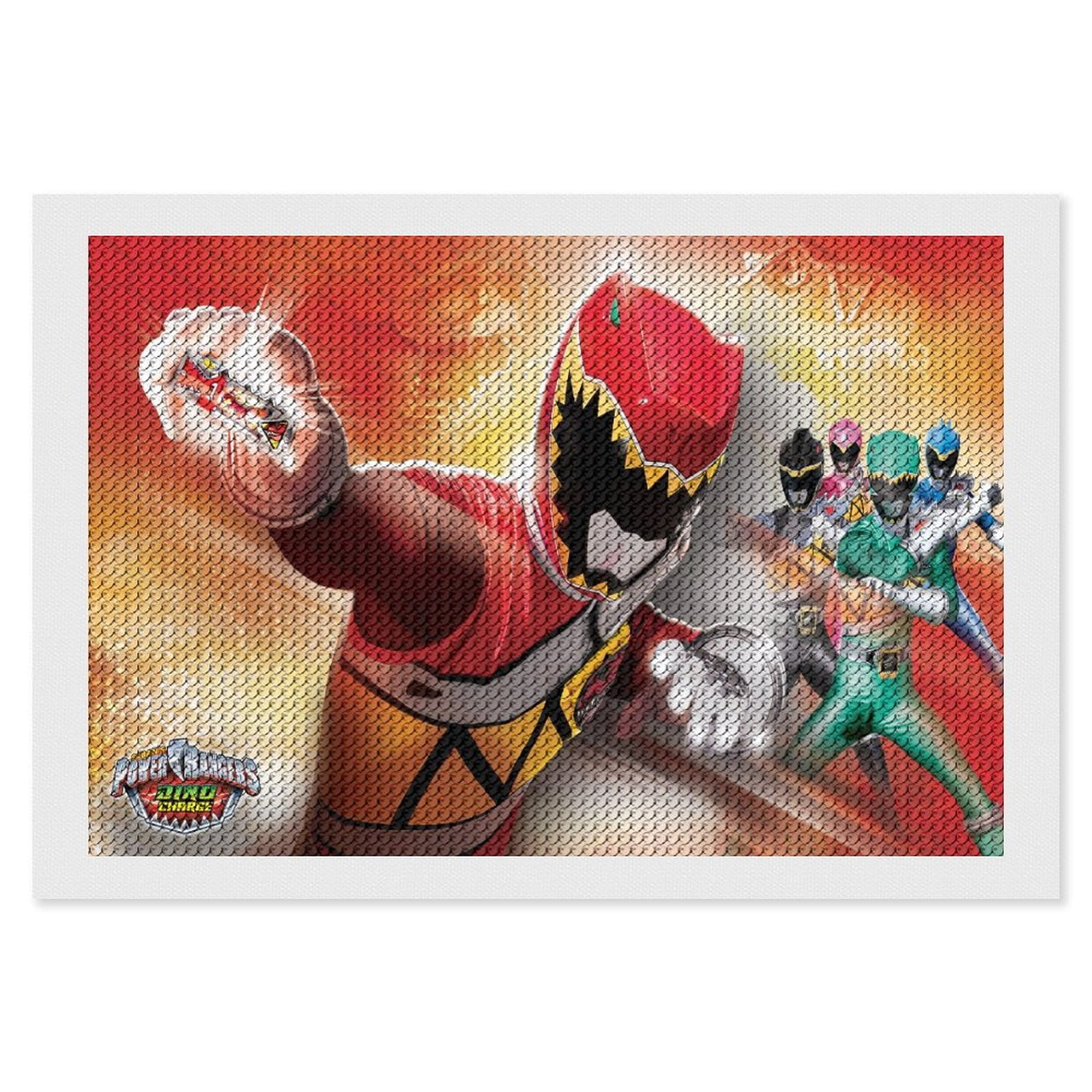 Power Rangers Diamond Art Kits for Adults Beginners Round 5D Paint with ...