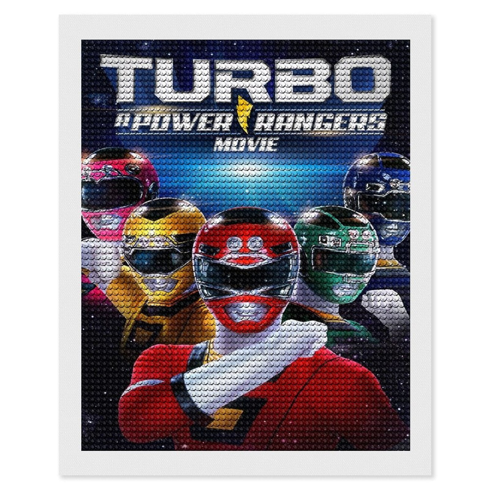 Power Rangers Diamond Art Kits for Adults Beginners Round 5D Paint with ...