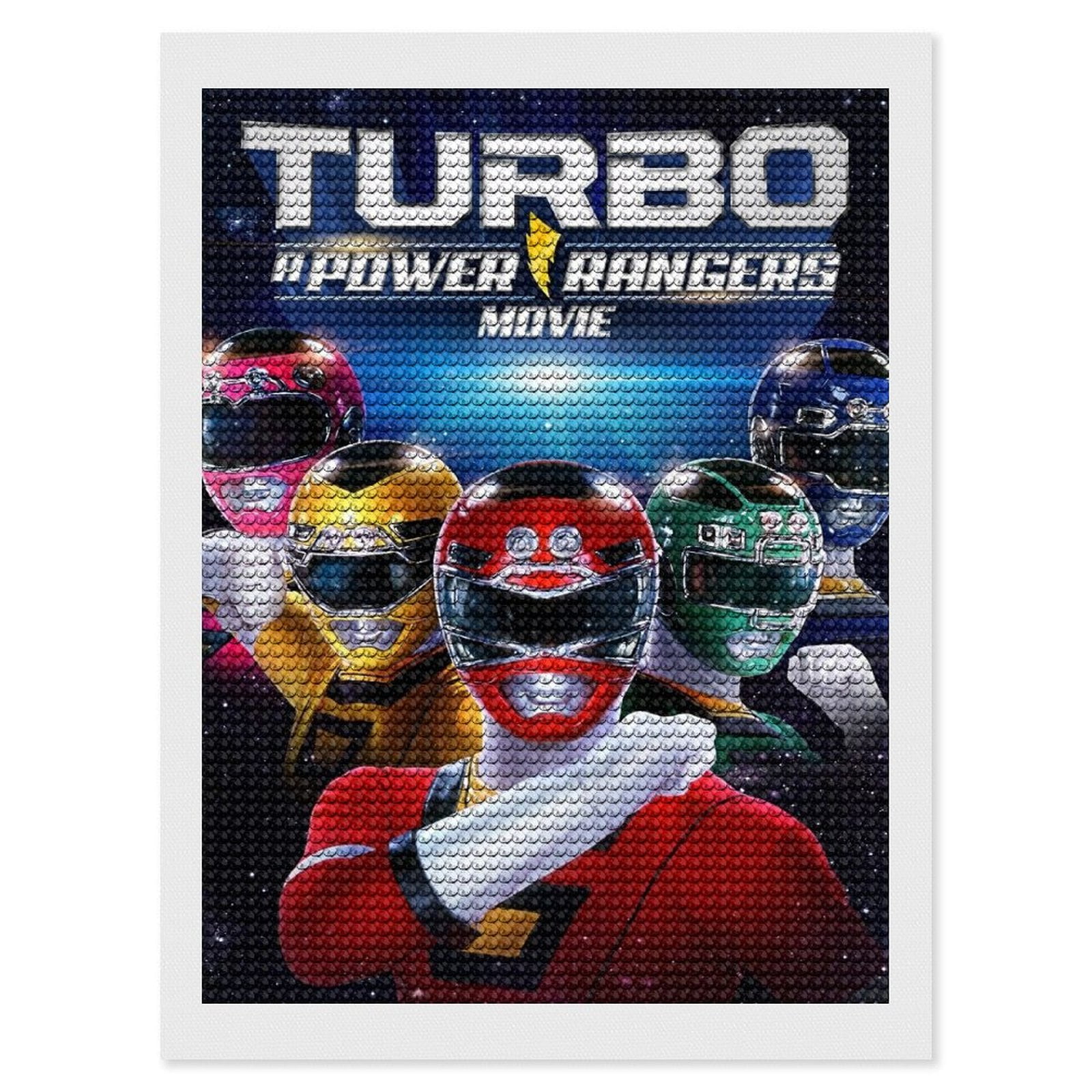 Power Rangers Diamond Art Kits for Adults Beginners Round 5D Paint with ...