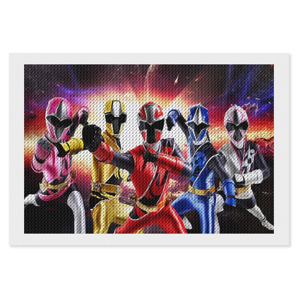 Power Rangers Diamond Art Kits for Adults Diamond Art Gem Art Painting ...