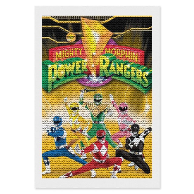 Power Rangers Diamond Art Kits for Adults Diamond Art Gem Art Painting ...