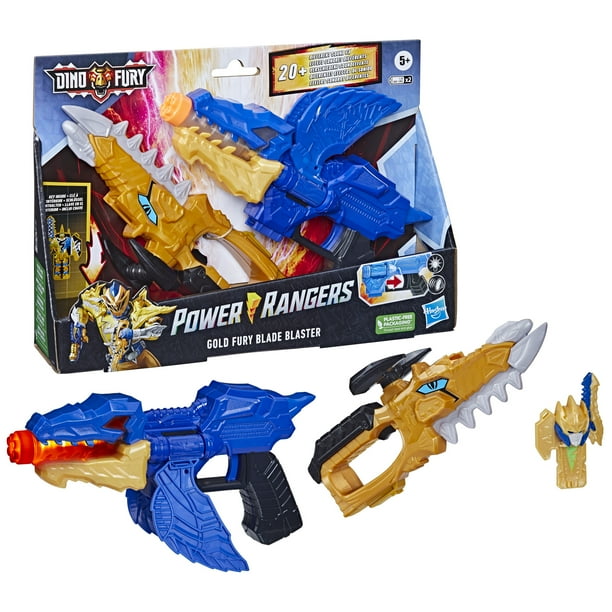 Power Rangers: Dino Fury Gold Fury Blade Blaster Superhero Costume ...
