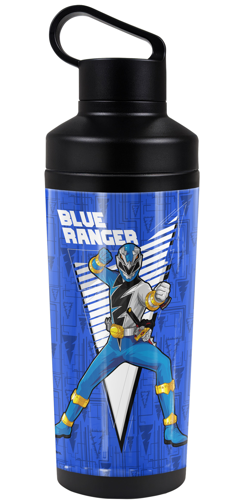 Power Rangers: Dino Fury Official Blue Ranger Character 18 oz Insulated ...