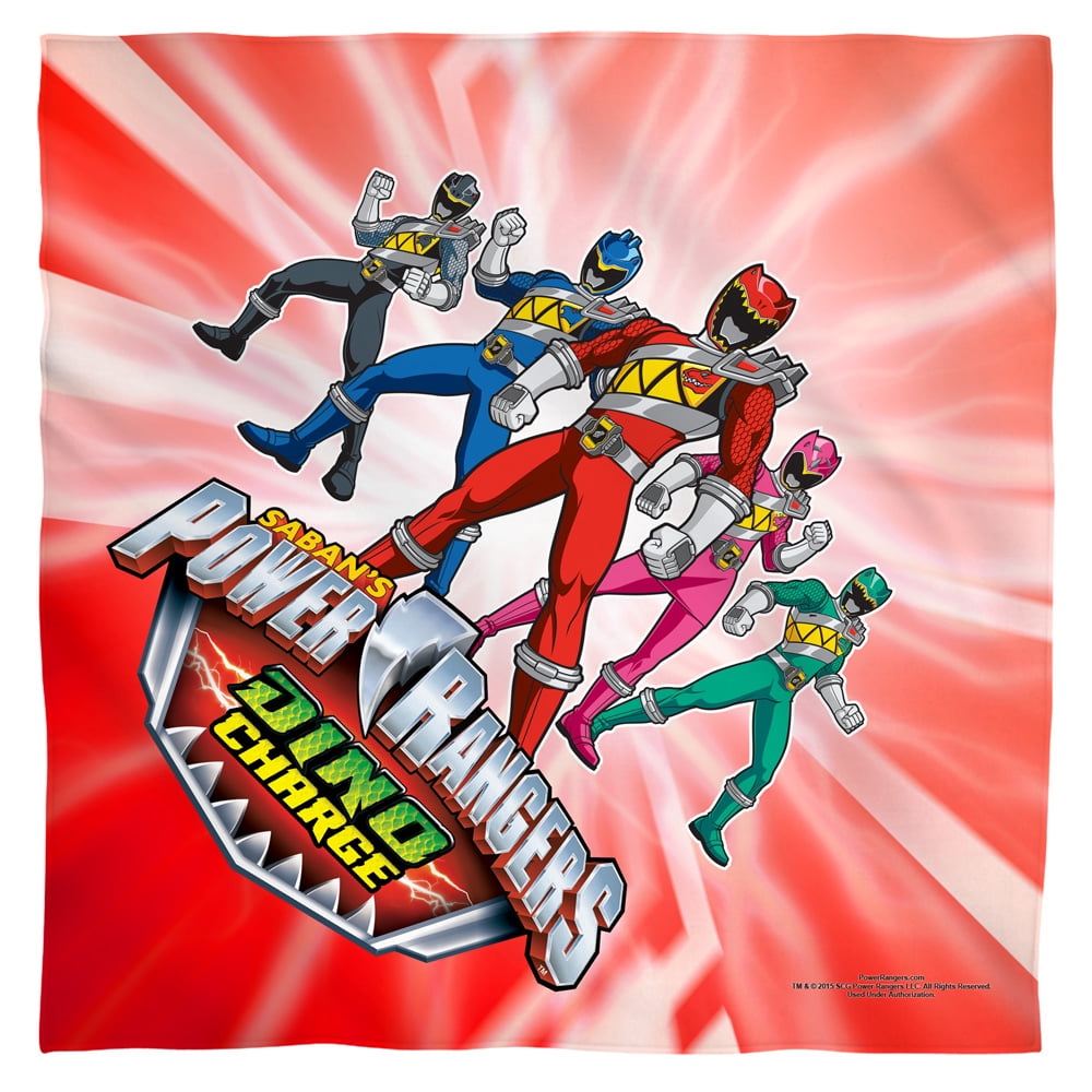 Power Rangers - Dino Ranger - Bandana - 22" x 22" - Walmart.com