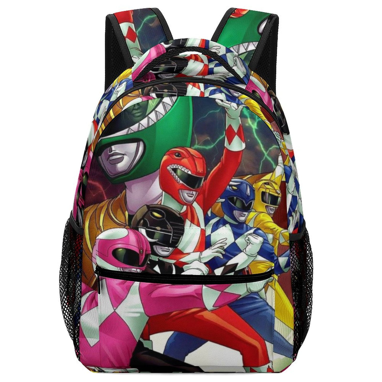 Power Rangers Fashion Bookbag Multifunctional School Bag Pocket Daypack ...