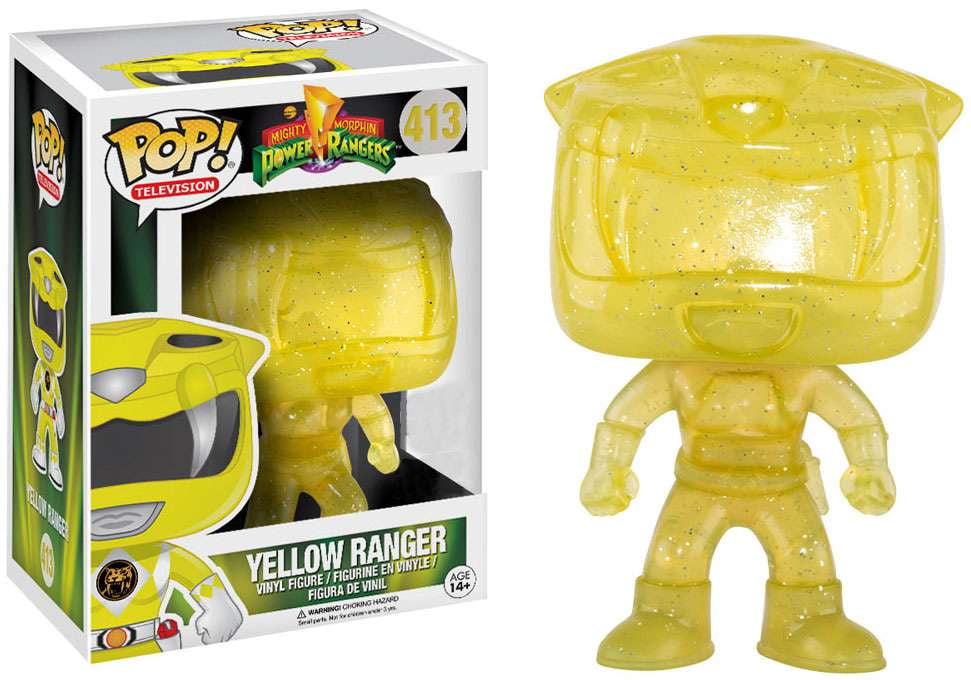 Power Rangers Funko POP! TV Yellow Ranger Vinyl Figure (Morphing ...