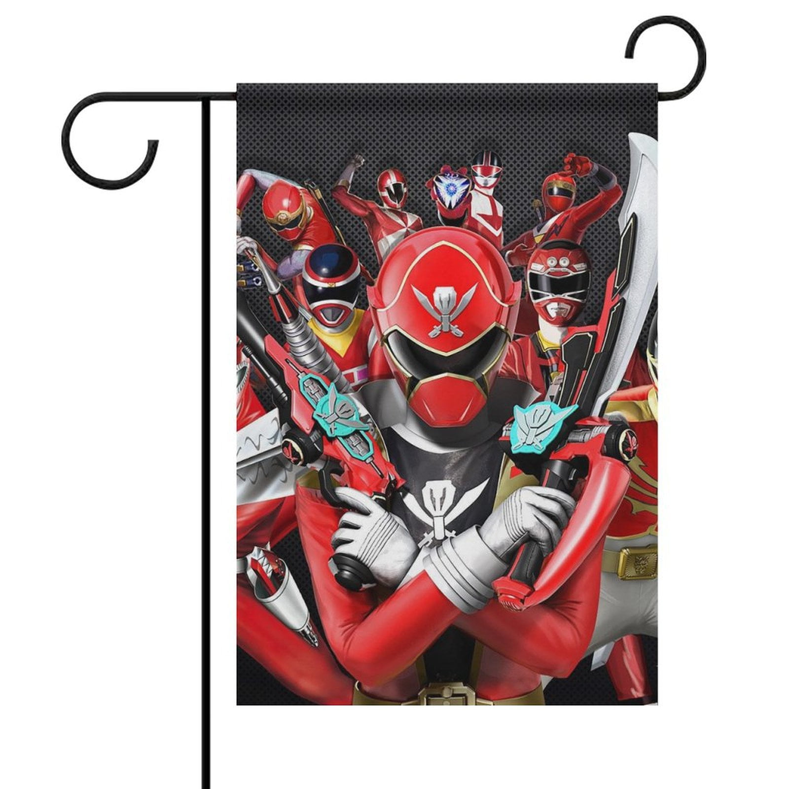 Power Rangers Garden Banner - Double-Sided House Outdoor Flag for Yard ...