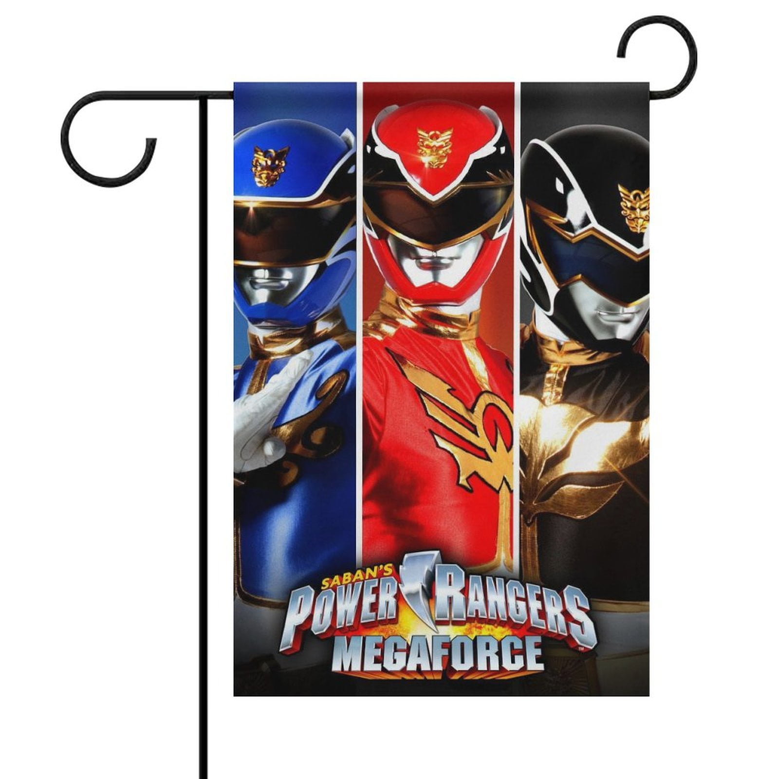 Power Rangers Garden Banner - Double-Sided House Outdoor Flag for Yard ...