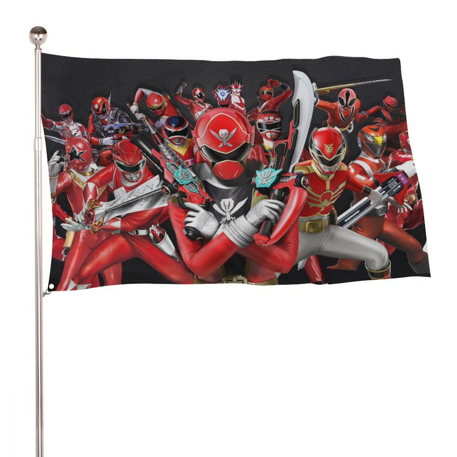 Power Rangers Garden Banner - House Outdoor Flag for Yard And Lawn ...